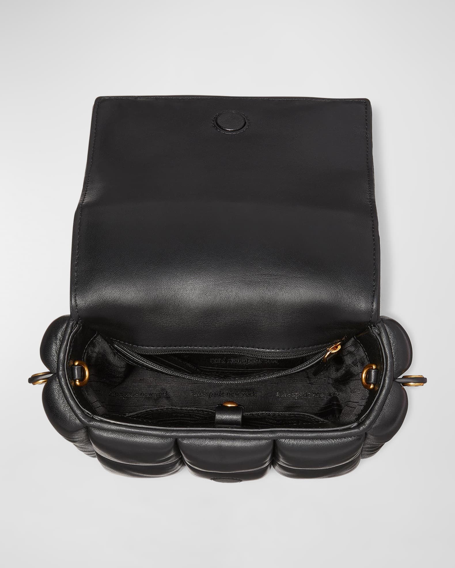 kate spade new york boxxy padded leather crossbody bag | Neiman Marcus