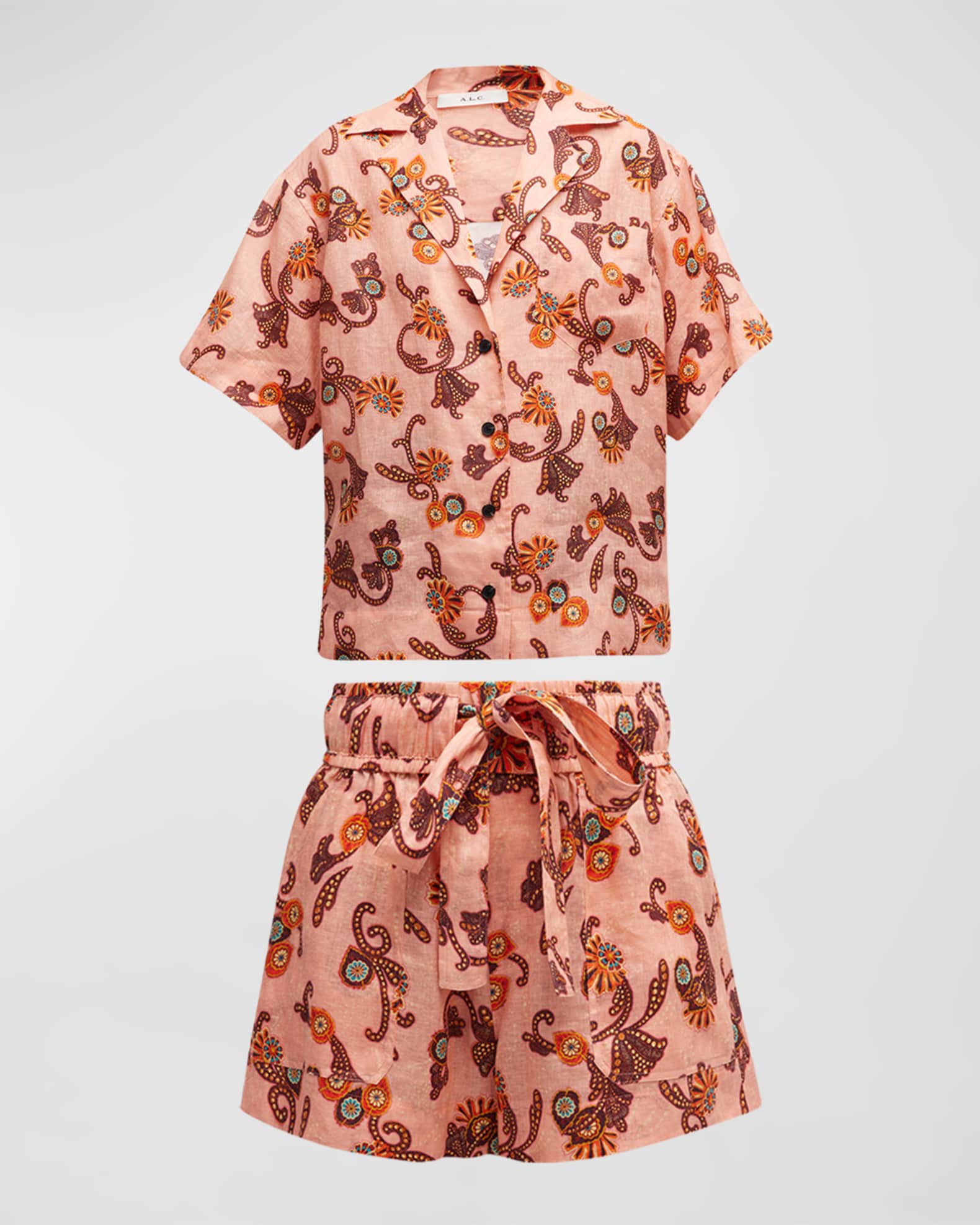 Linen Print Collection | Neiman Marcus