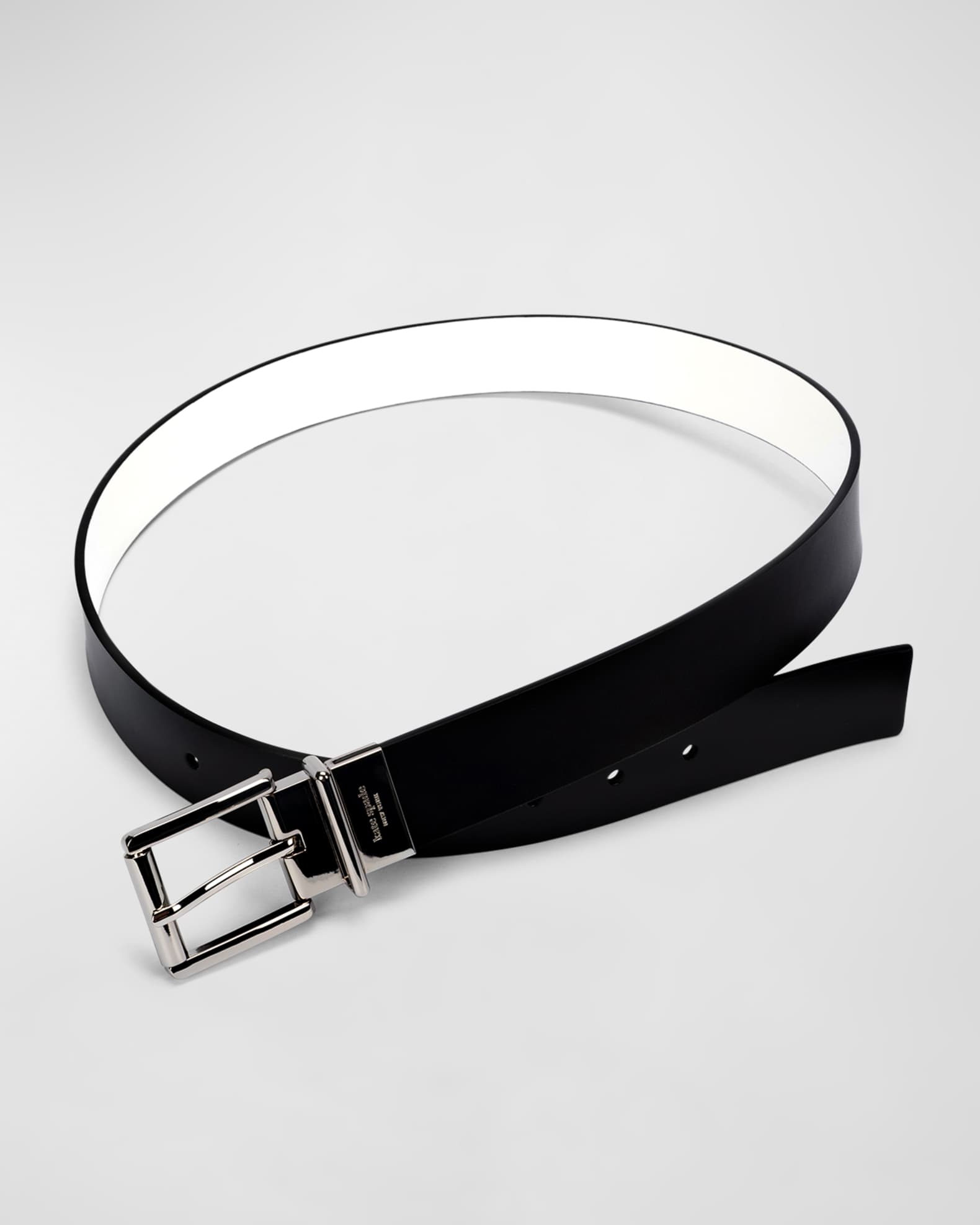 kate spade new york reversible mixed-media belt | Neiman Marcus