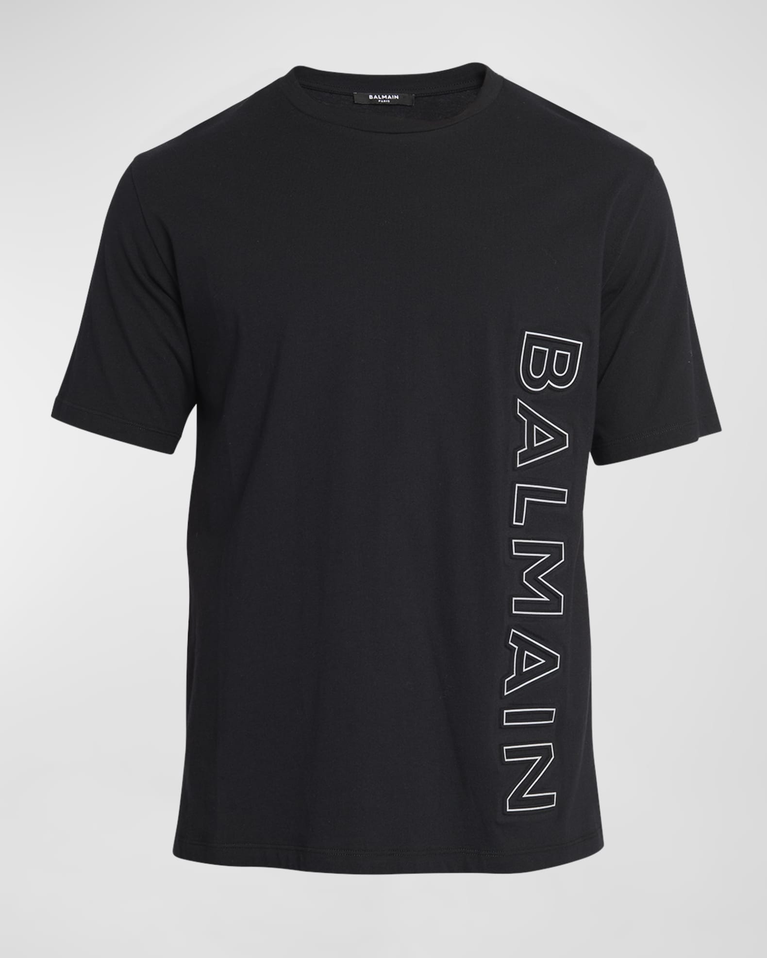 Balmain Men's Embossed Reflect T-Shirt | Neiman Marcus