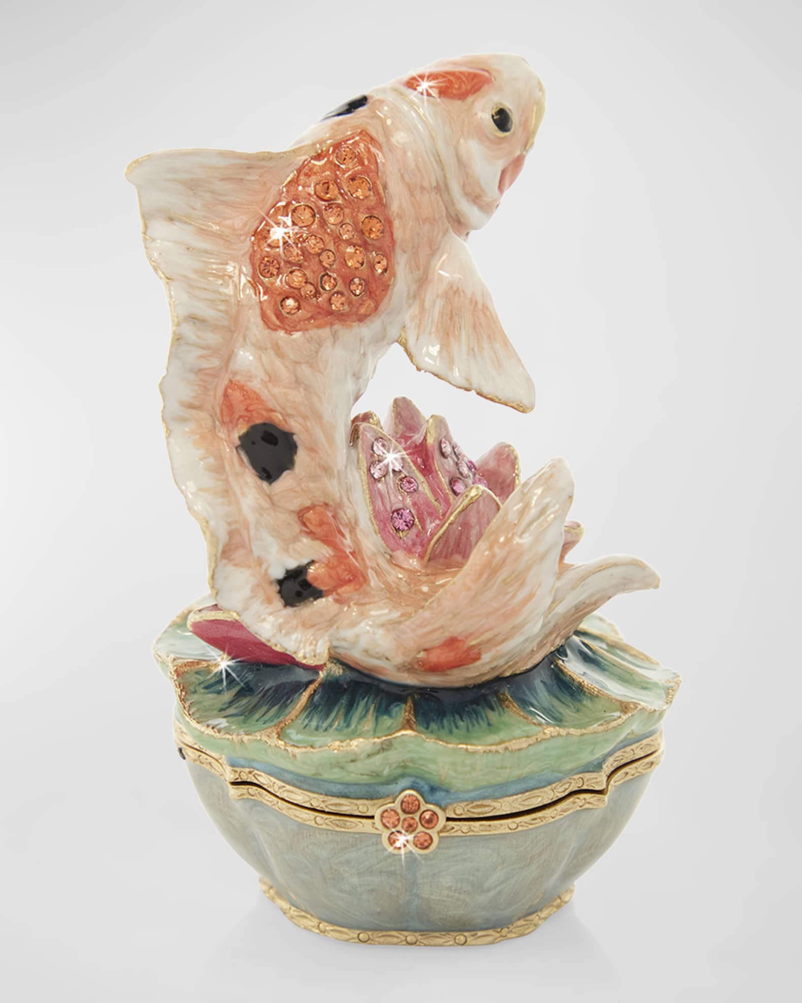 Jay Strongwater Mini Koi Box | Neiman Marcus