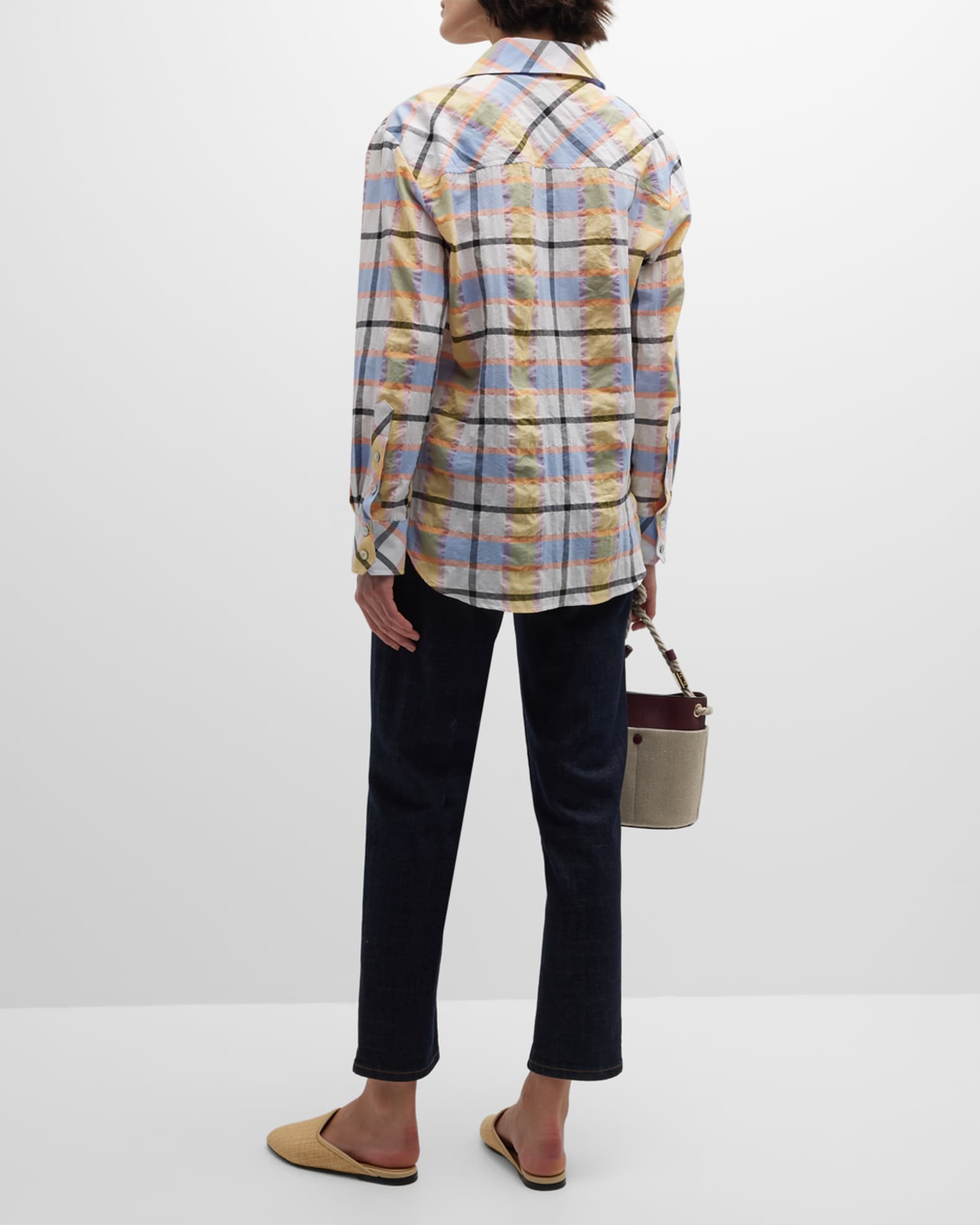 Finley Casey Plaid Button-Down Shirt | Neiman Marcus