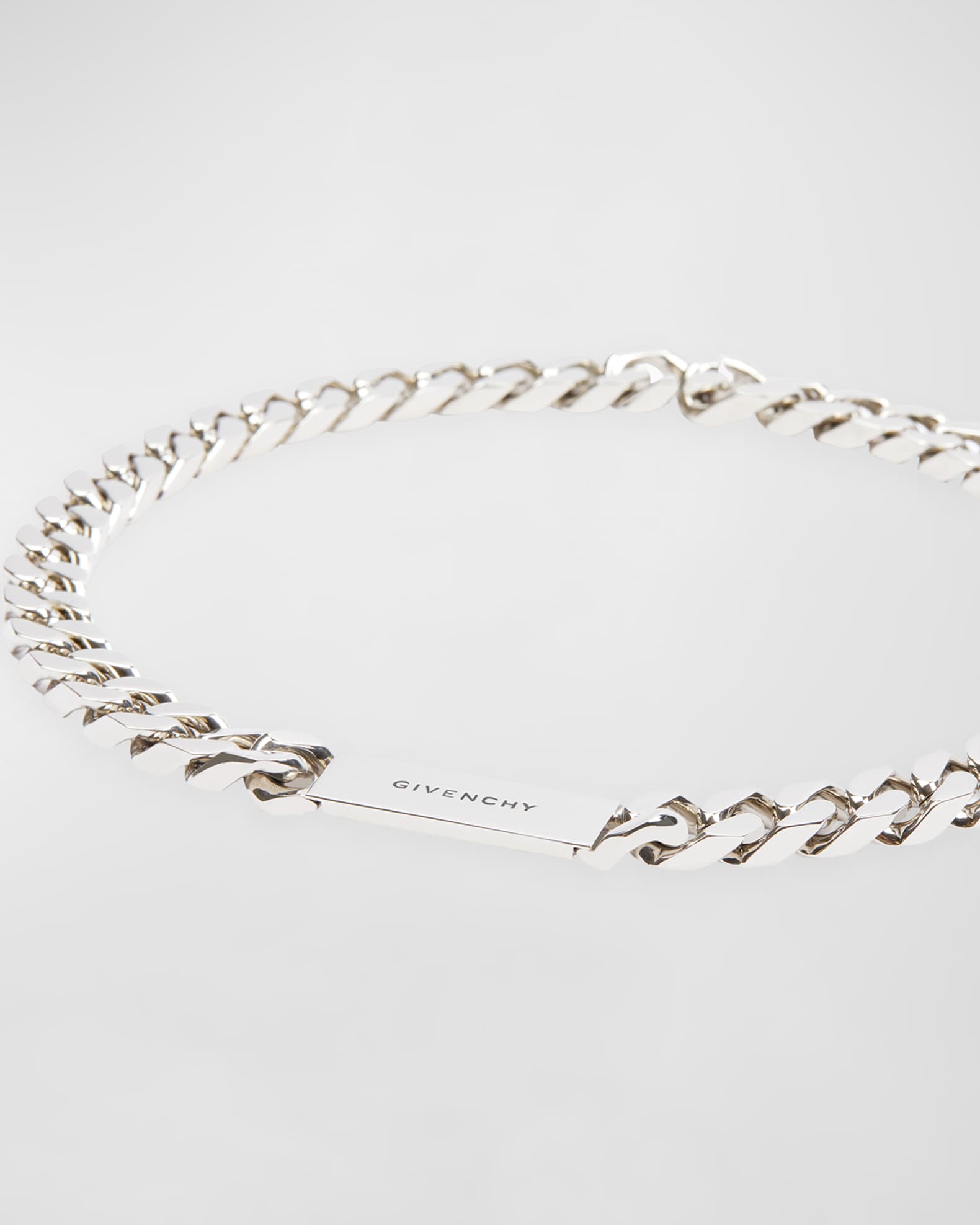 Givenchy Men's ID Logo Chain Necklace | Neiman Marcus