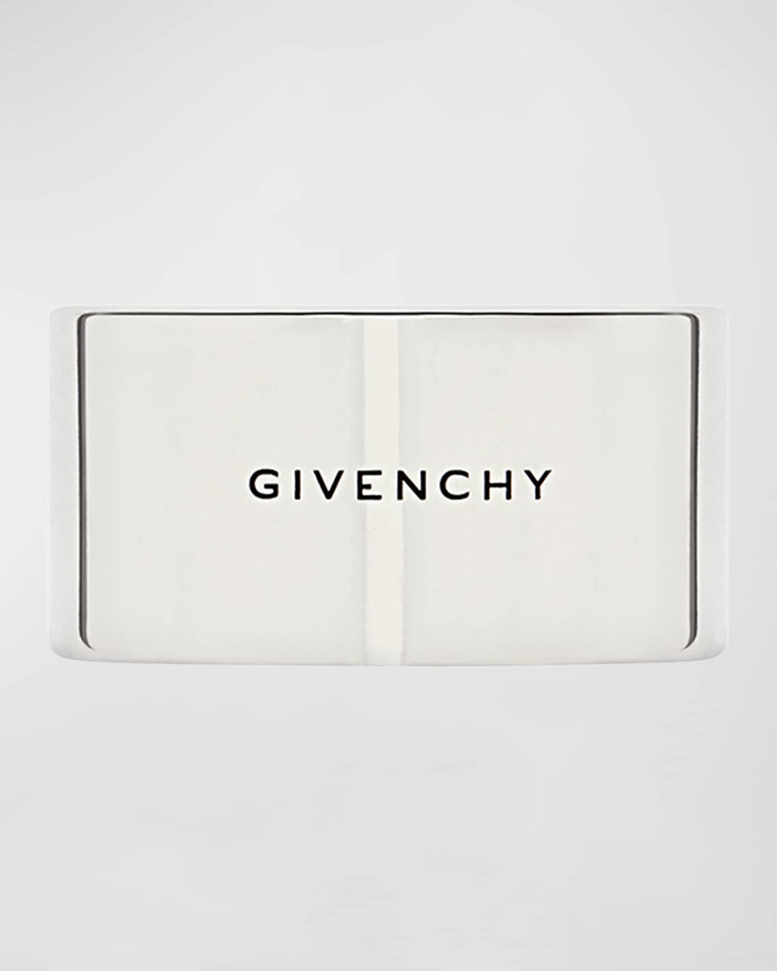 Givenchy Men's 4G Silvery Ring | Neiman Marcus