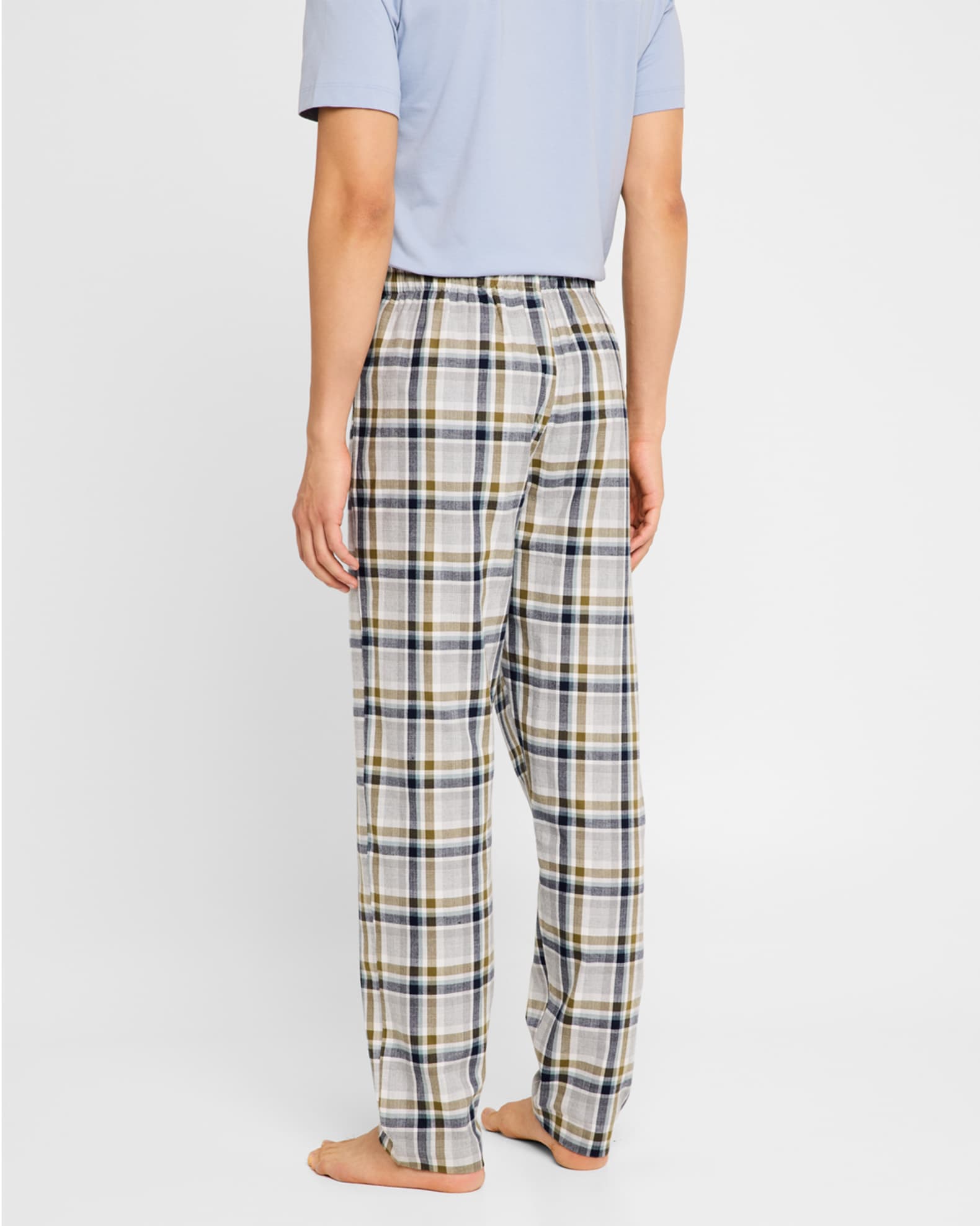 Hanro Men's Cozy Comfort Flannel Pajama Pants | Neiman Marcus