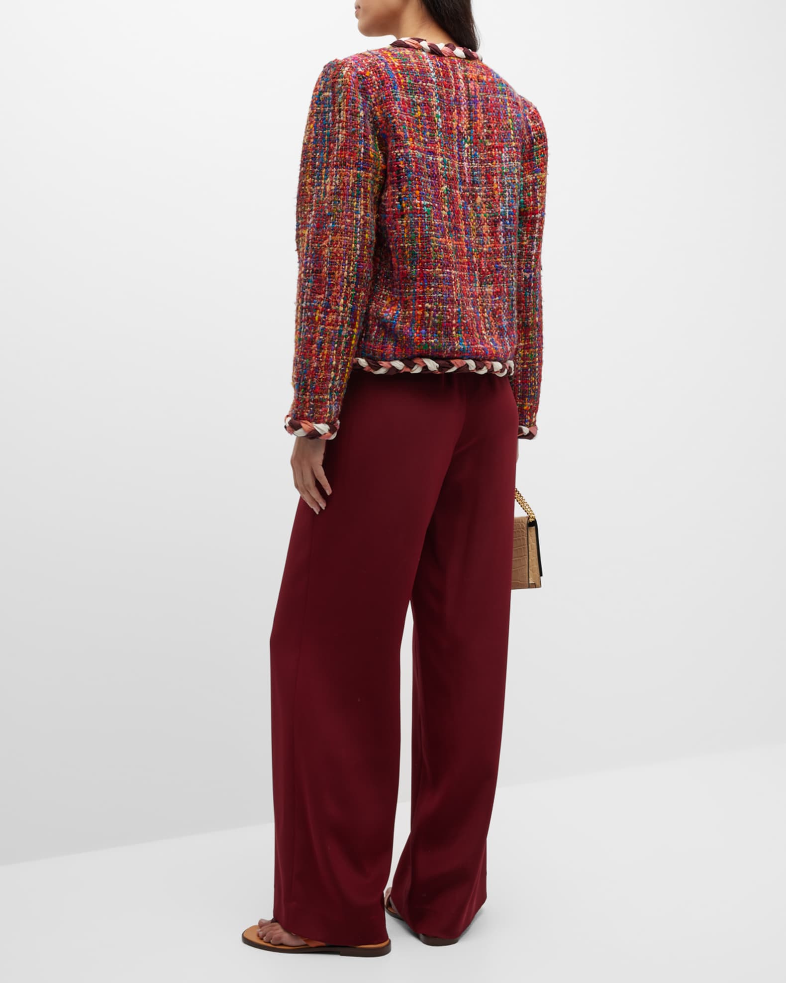 Alix of Bohemia Billie Tailored Boucle Jacket | Neiman Marcus