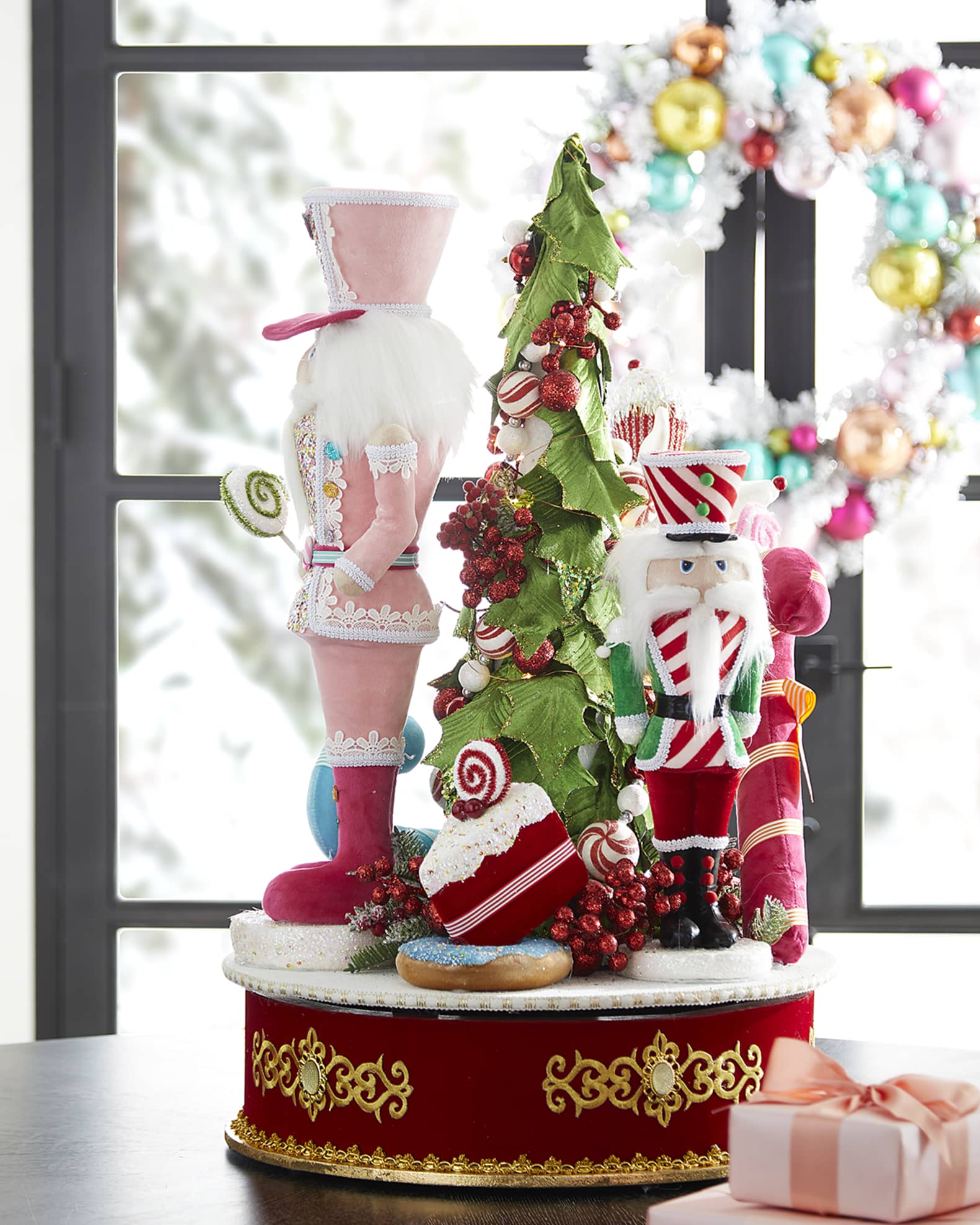 Mark Roberts Rotating Gingerbread Story Christmas Accent | Neiman Marcus