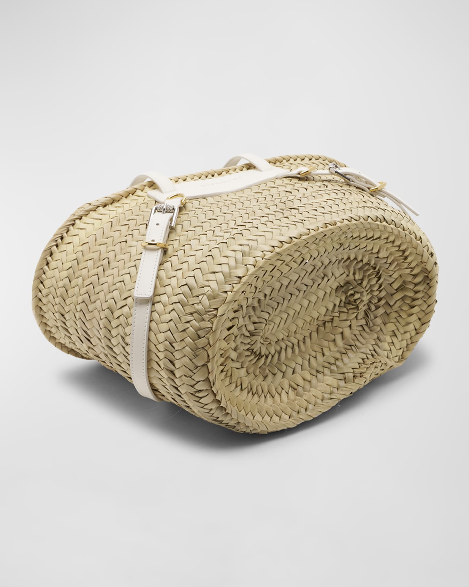 Givenchy Small Plage Voyou Raffia Basket Tote Bag | Neiman Marcus