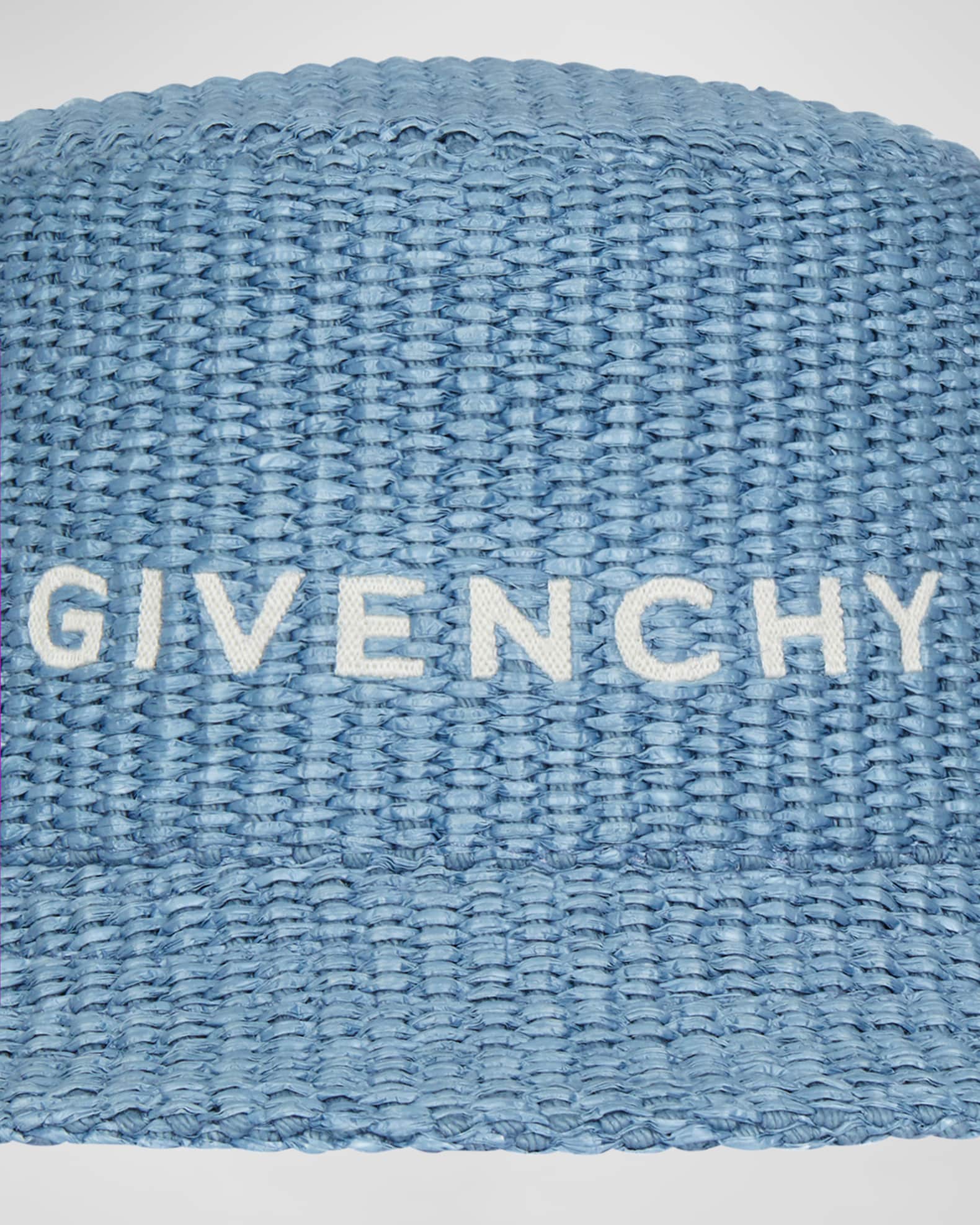 Givenchy Woven Raffia Bucket Hat | Neiman Marcus