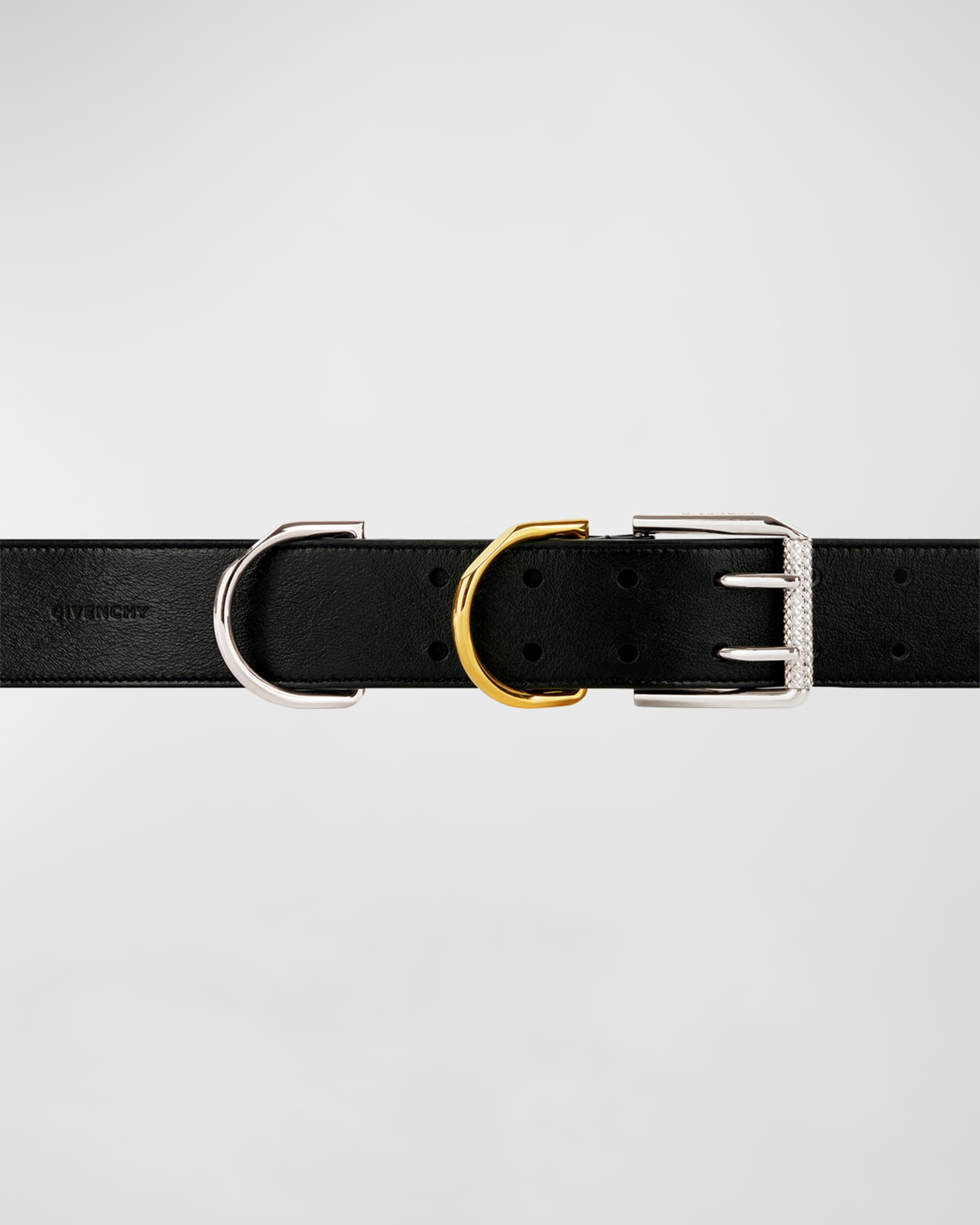 Givenchy Voyou Leather Belt | Neiman Marcus