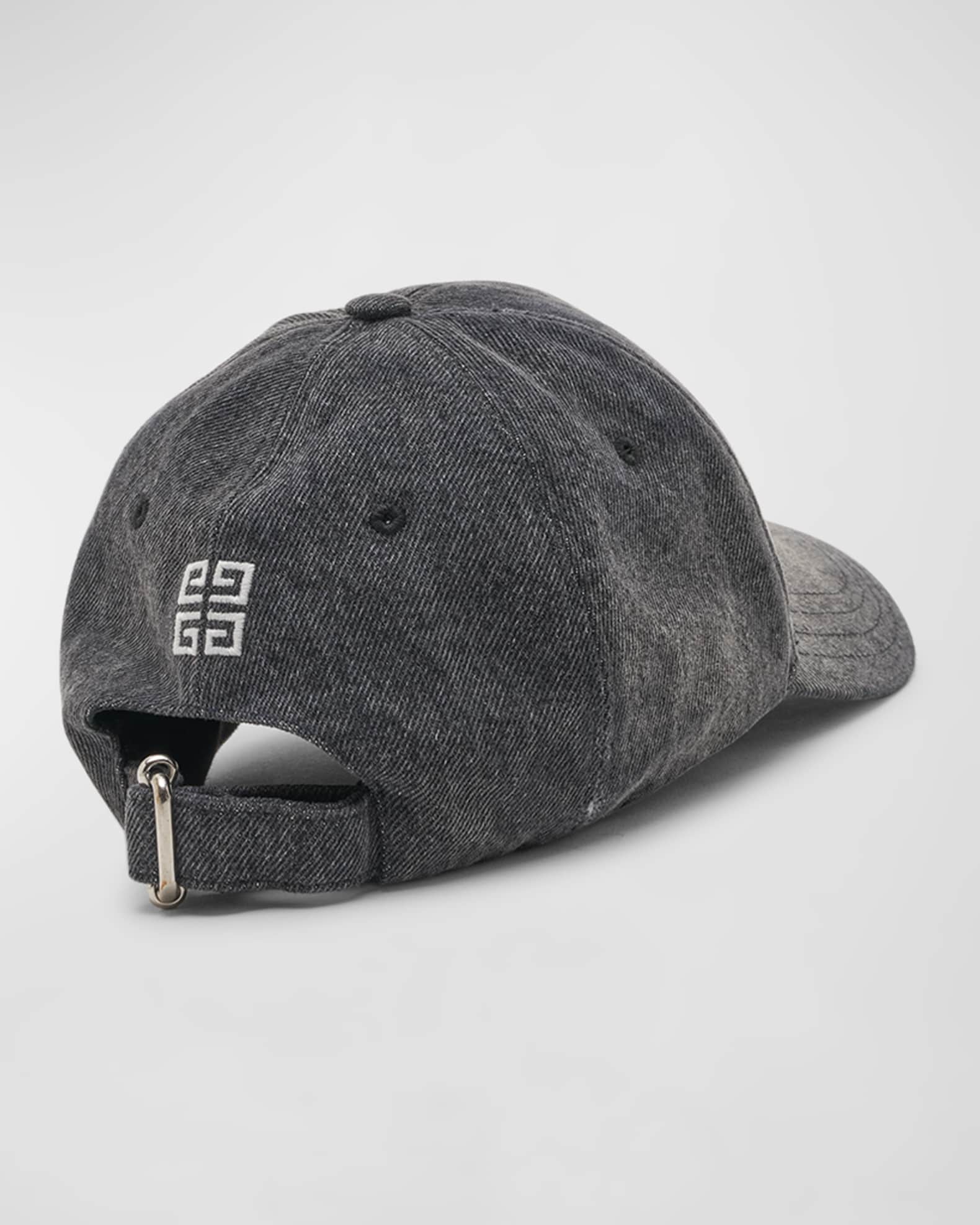 Givenchy Washed Denim Baseball Cap | Neiman Marcus