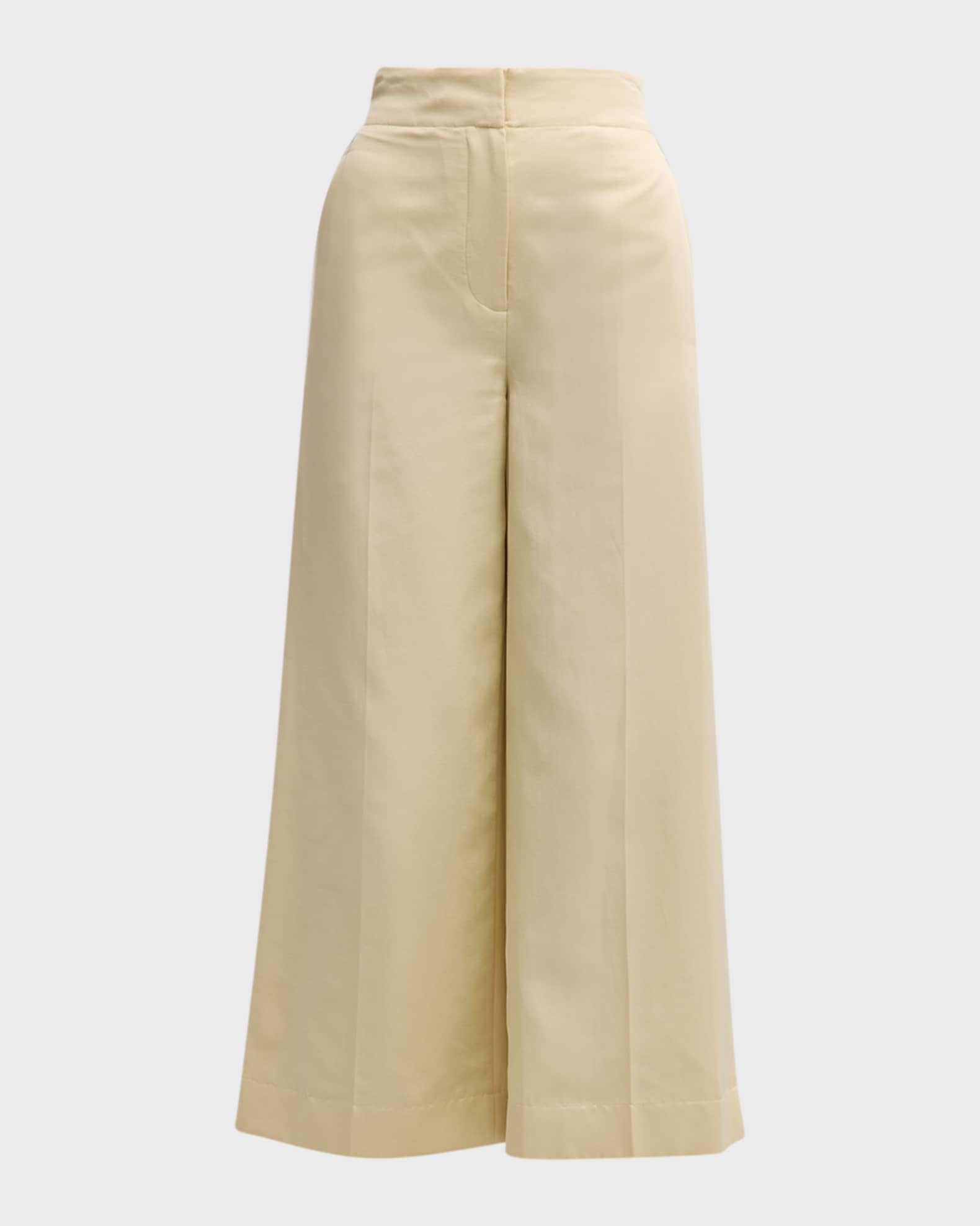 Joseph Thurlow High-Rise Wide-Leg Trousers | Neiman Marcus
