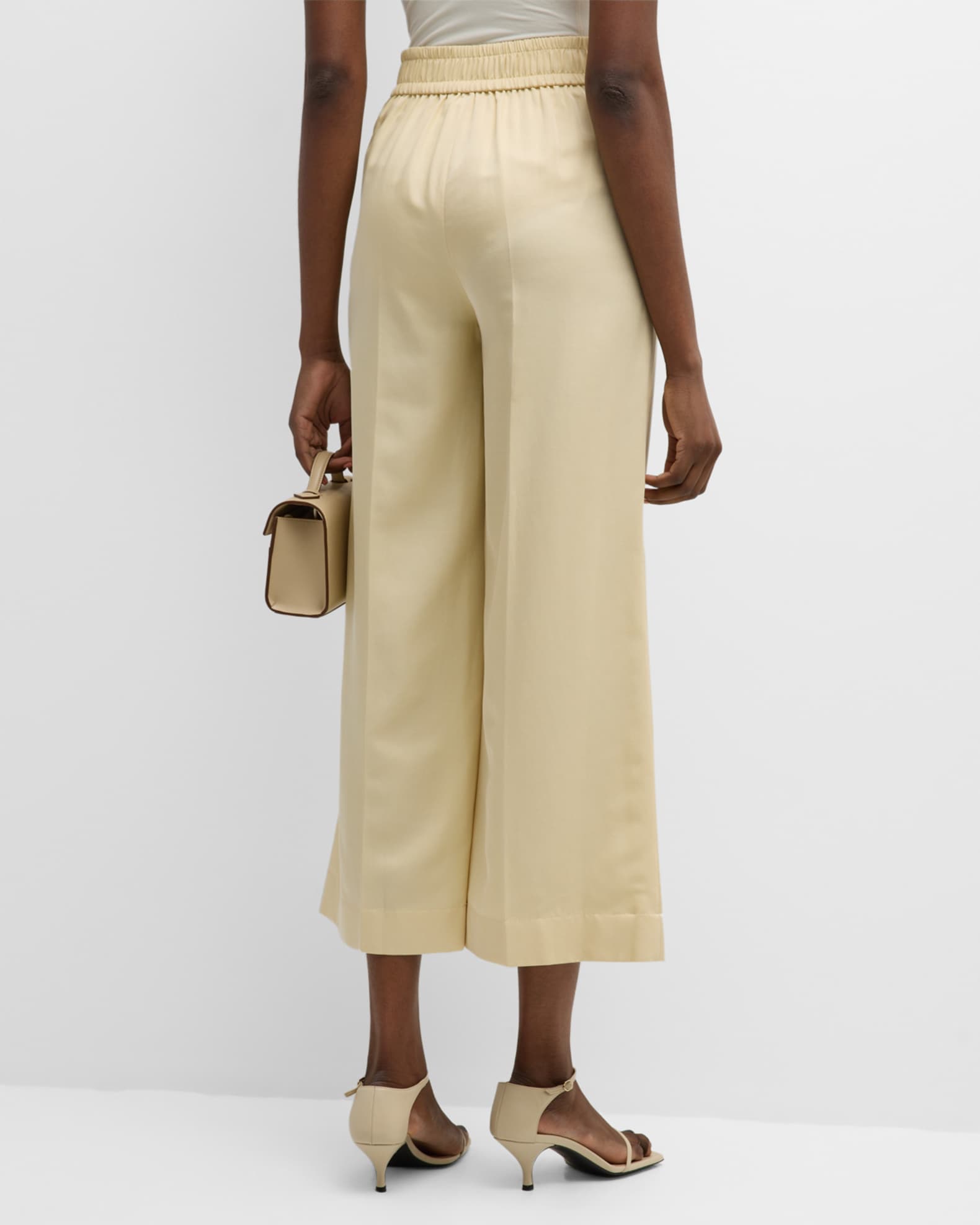 Joseph Thurlow High-Rise Wide-Leg Trousers | Neiman Marcus