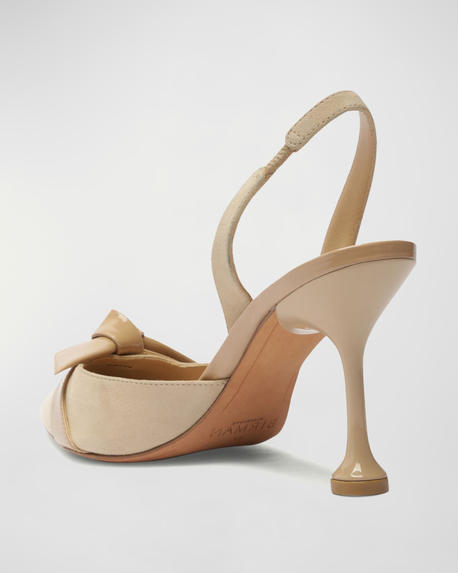 Alexandre Birman Clarita Suede Bow Halter Pumps | Neiman Marcus