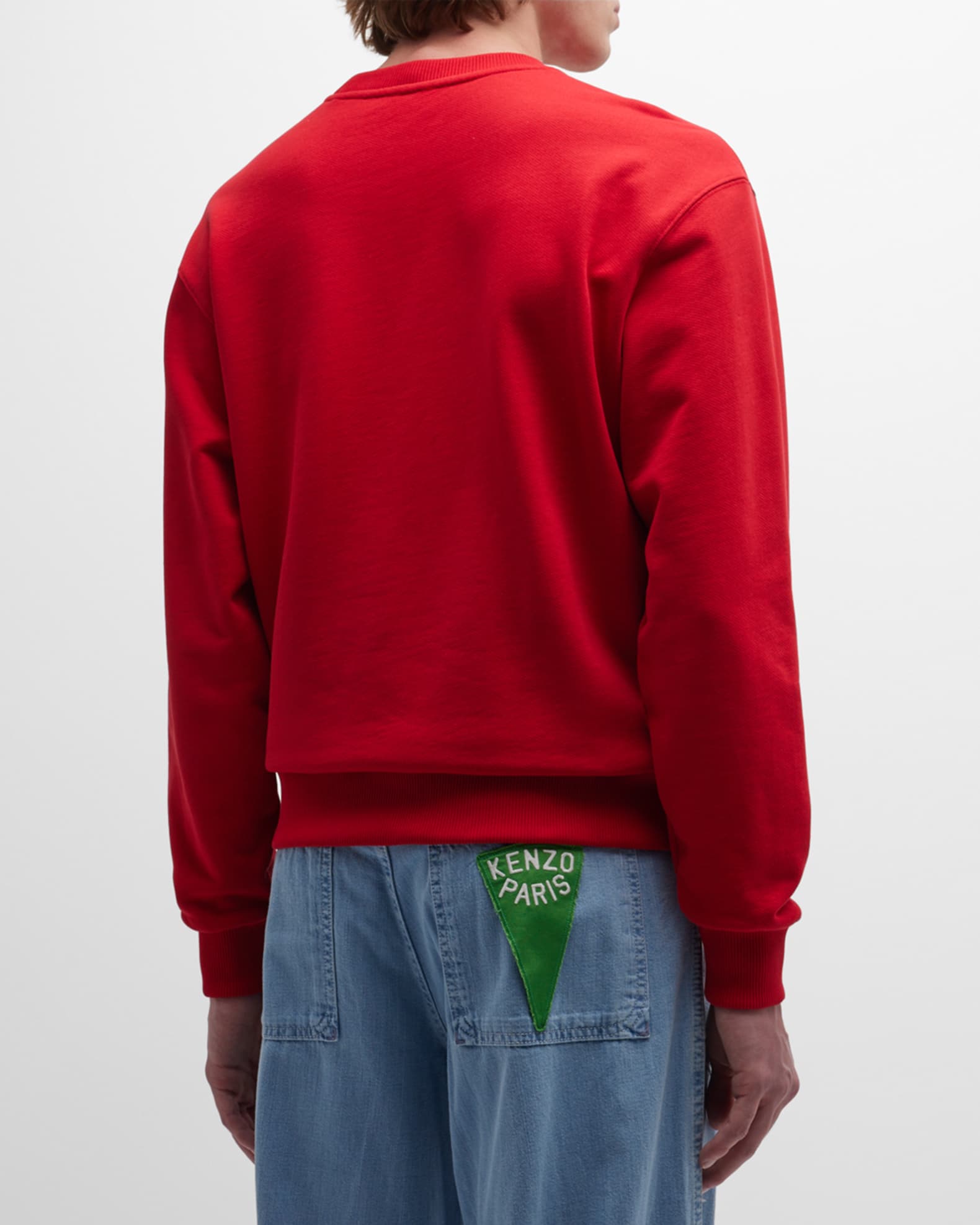 Kenzo Men's Target Logo Sweatshirt | Neiman Marcus