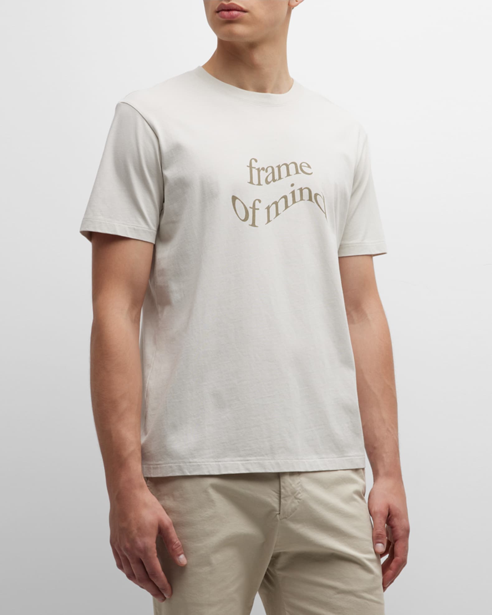 FRAME Men's Wavy Frame of Mind T-Shirt | Neiman Marcus