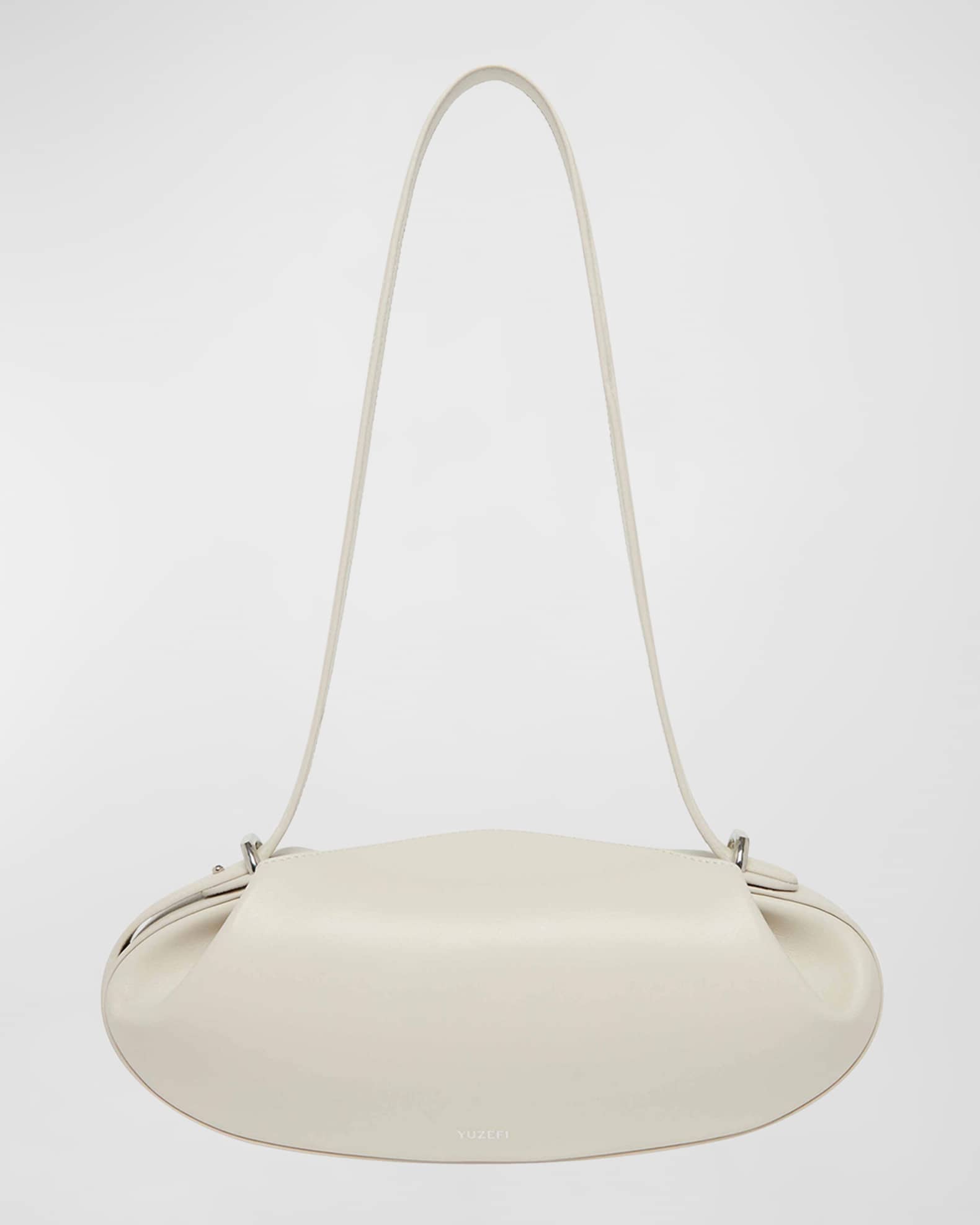 Yuzefi Baton Leather Shoulder Bag | Neiman Marcus