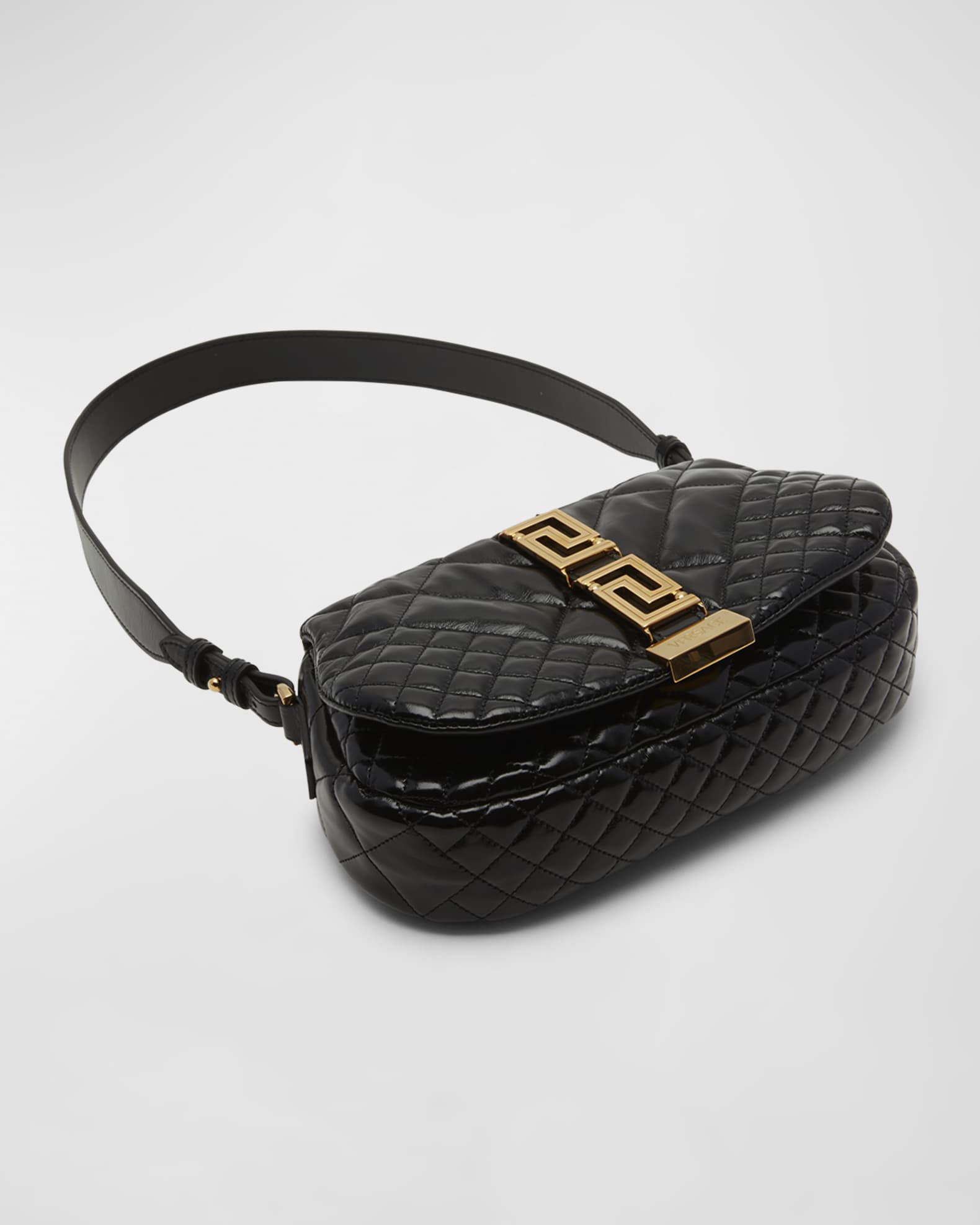 Versace Greca Goddess Medium Quilted Shoulder Bag | Neiman Marcus