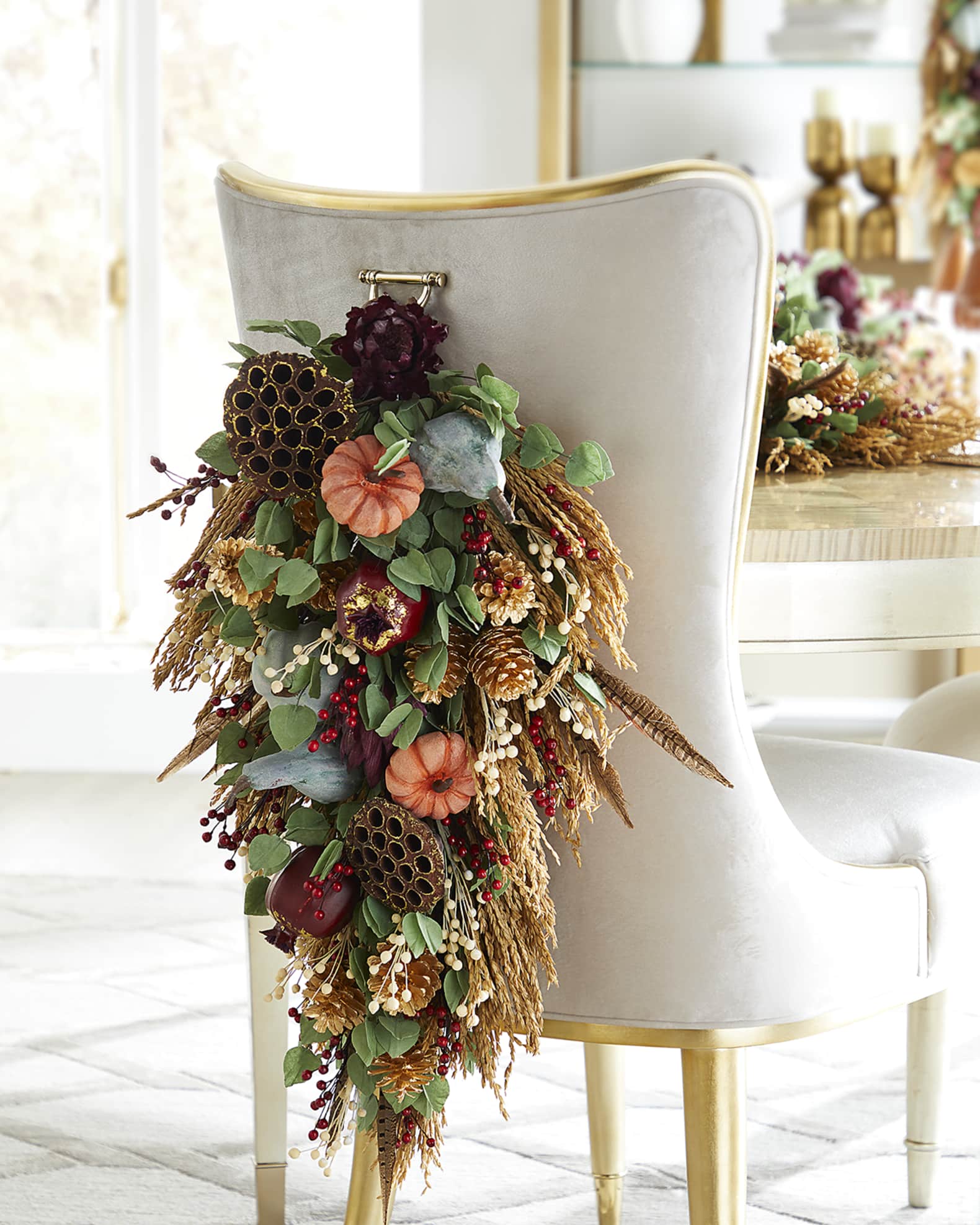 Neiman Marcus 30" Autumn Harvest Door Spray | Neiman Marcus