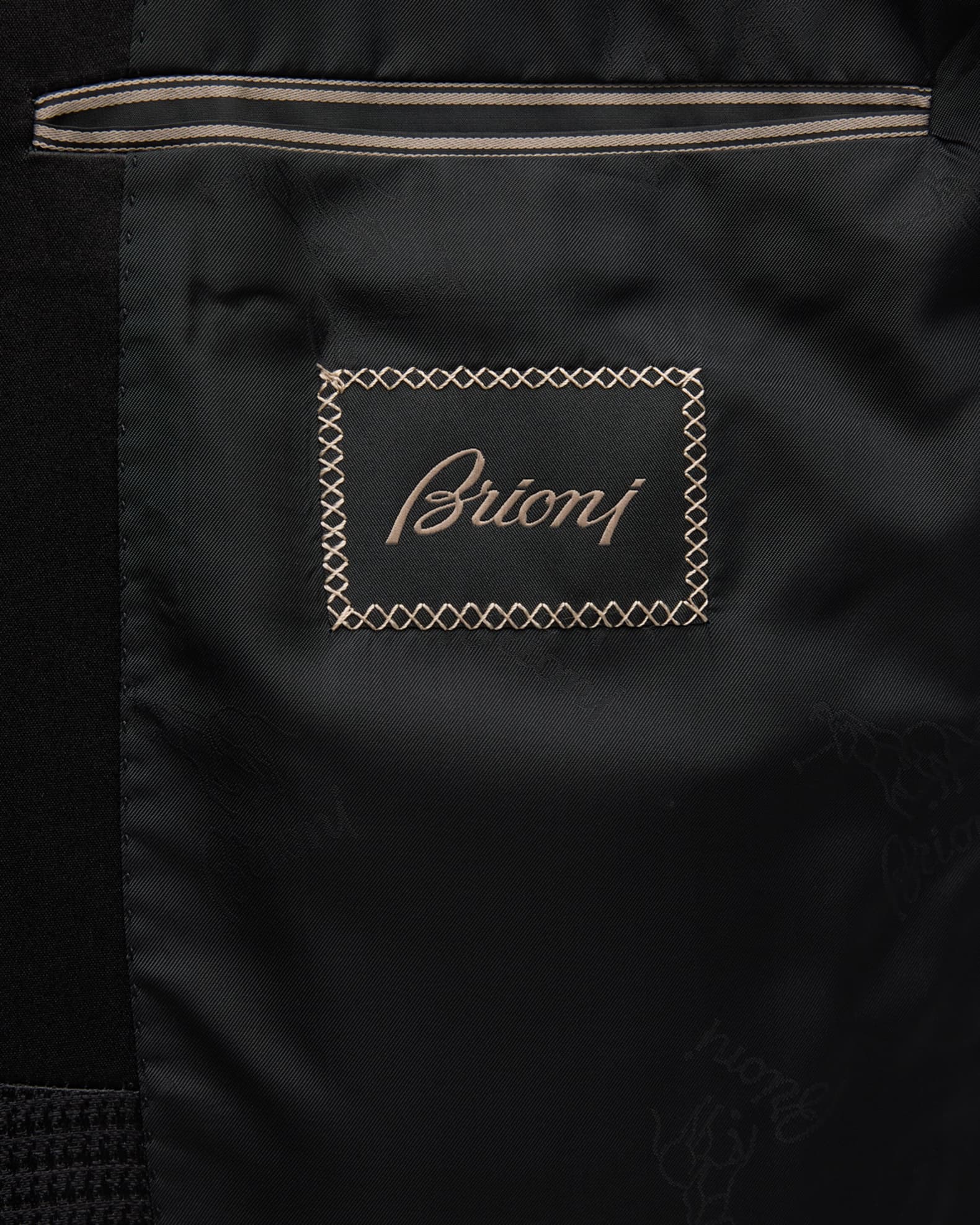 Brioni Men's Prince of Wales Shawl Dinner Jacket | Neiman Marcus