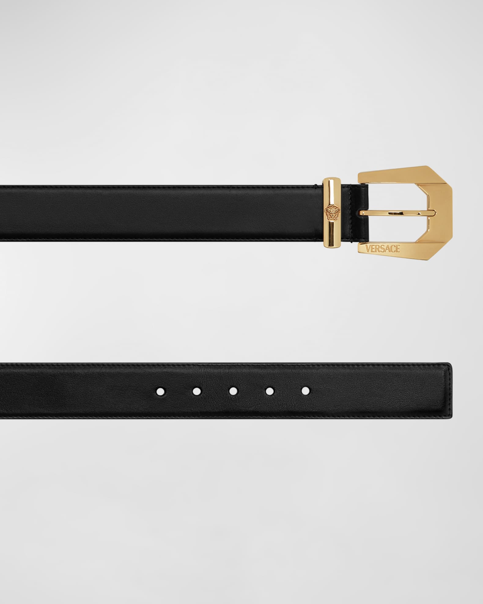 Versace Heritage Leather Belt | Neiman Marcus