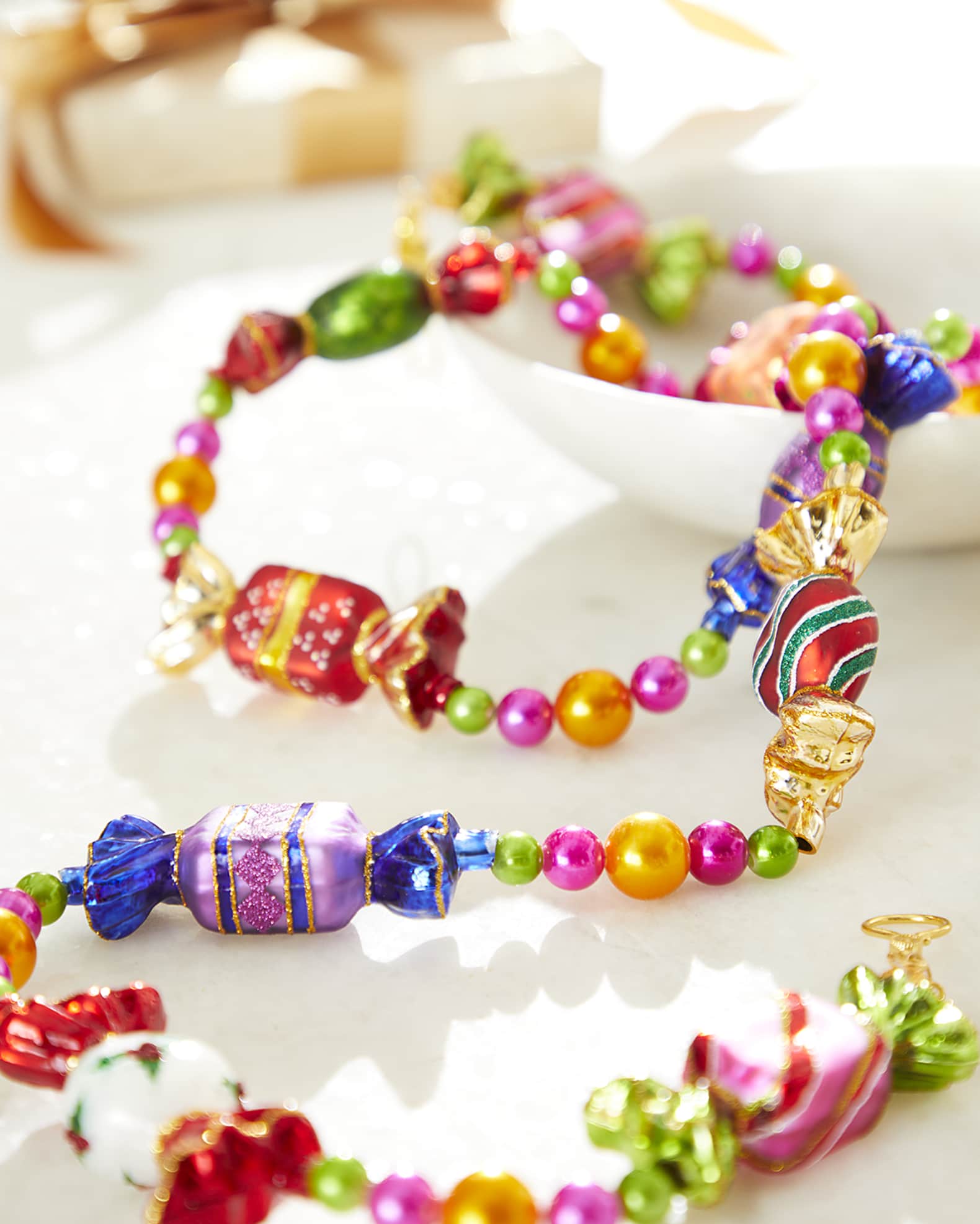 Sweet Savannah 48" Candy Garland | Neiman Marcus