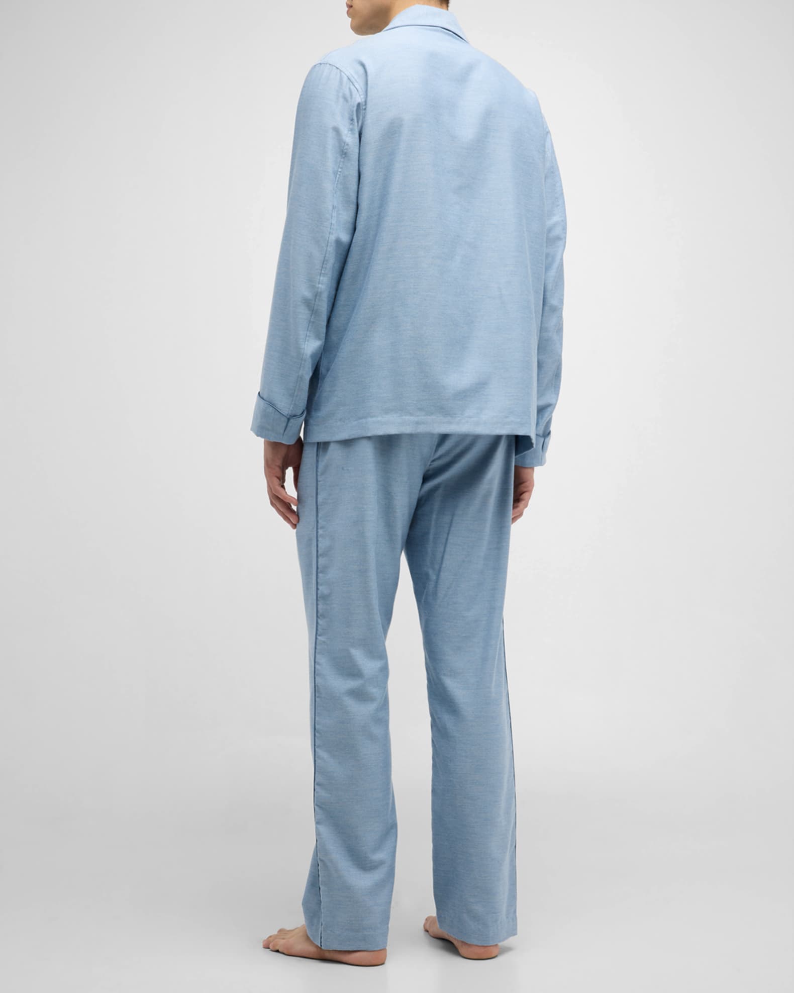 Brioni Men's Cotton-Cashmere Pajama Set | Neiman Marcus