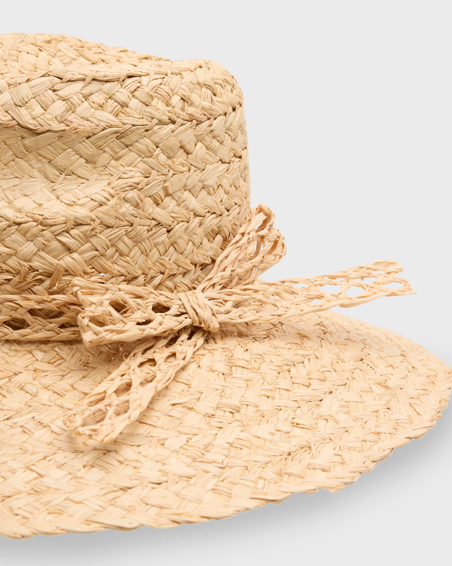 Bindya Accessories Paper Straw Fedora | Neiman Marcus