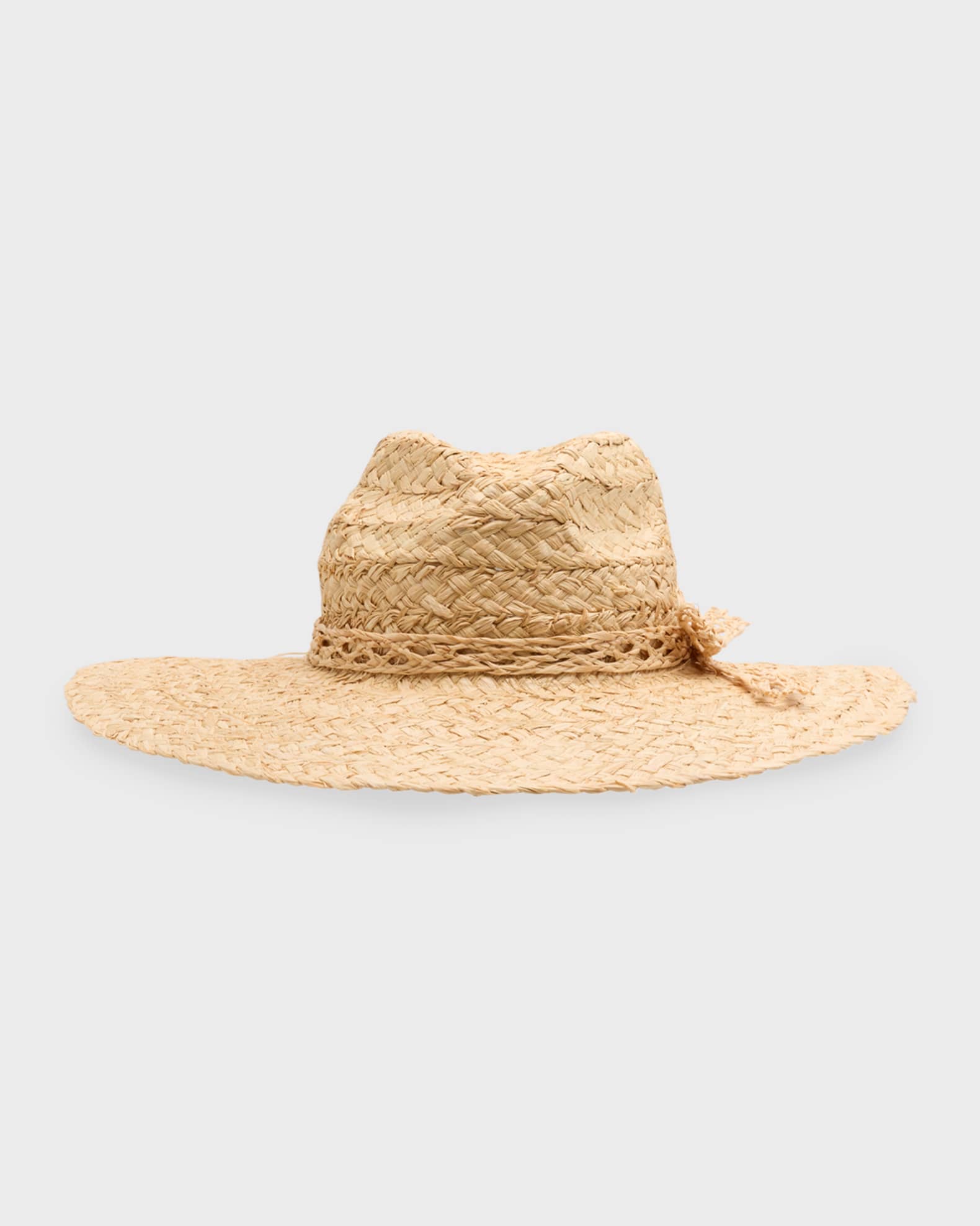 Bindya Accessories Paper Straw Fedora | Neiman Marcus