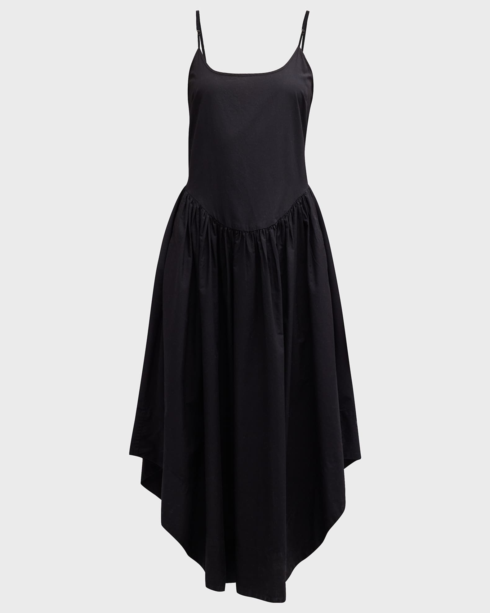 Citizens of Humanity Ari Drop-Waist A-Line Midi Dress | Neiman Marcus