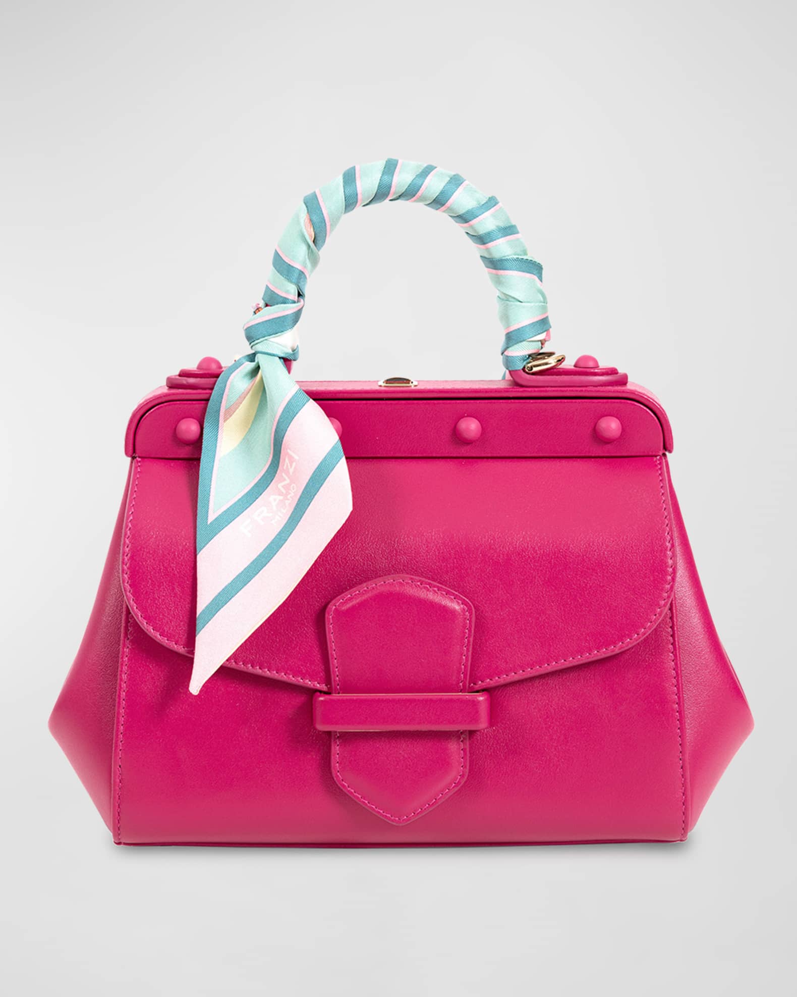 Printed Twill Silk Bandeau Scarf | Neiman Marcus