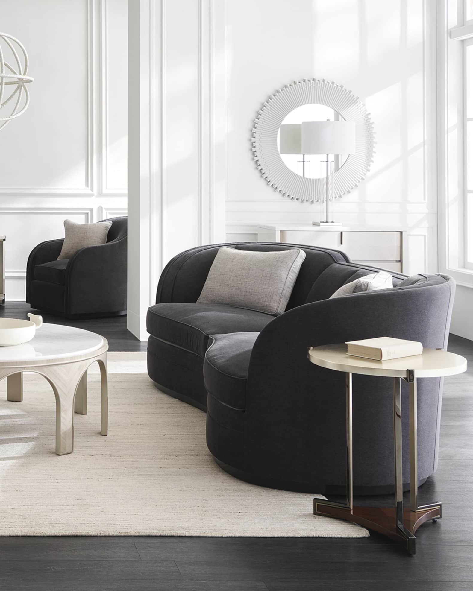 Caracole Eclipse Sofa, 103" | Neiman Marcus