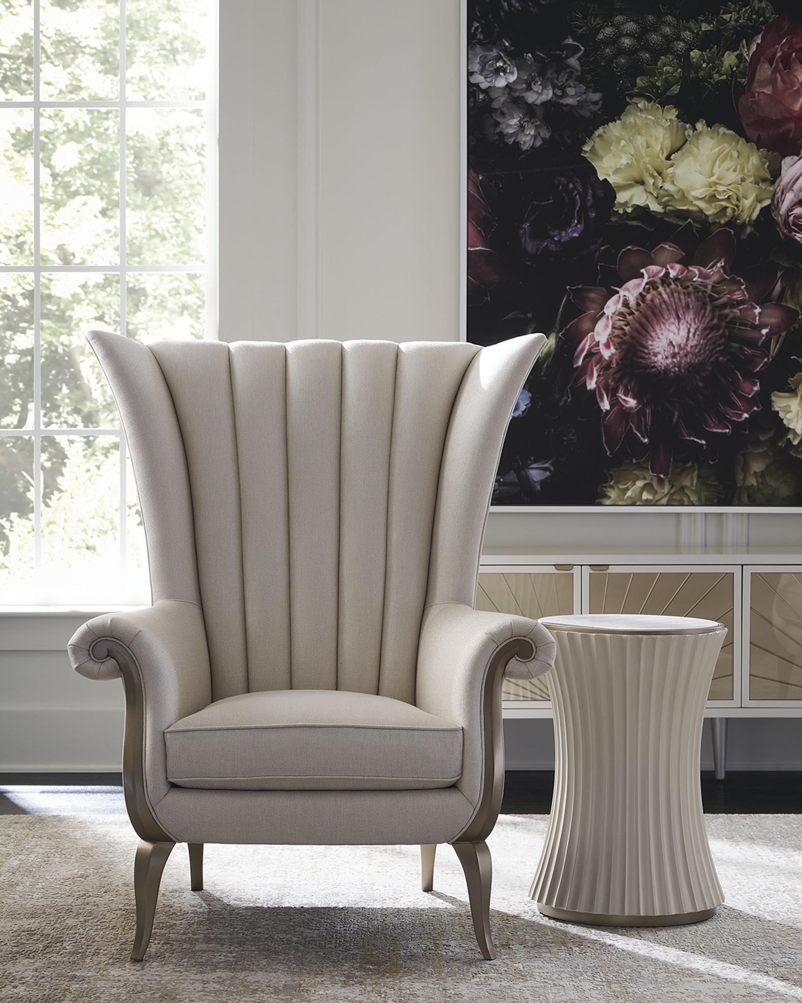 Caracole Valentina Wing Chair | Neiman Marcus
