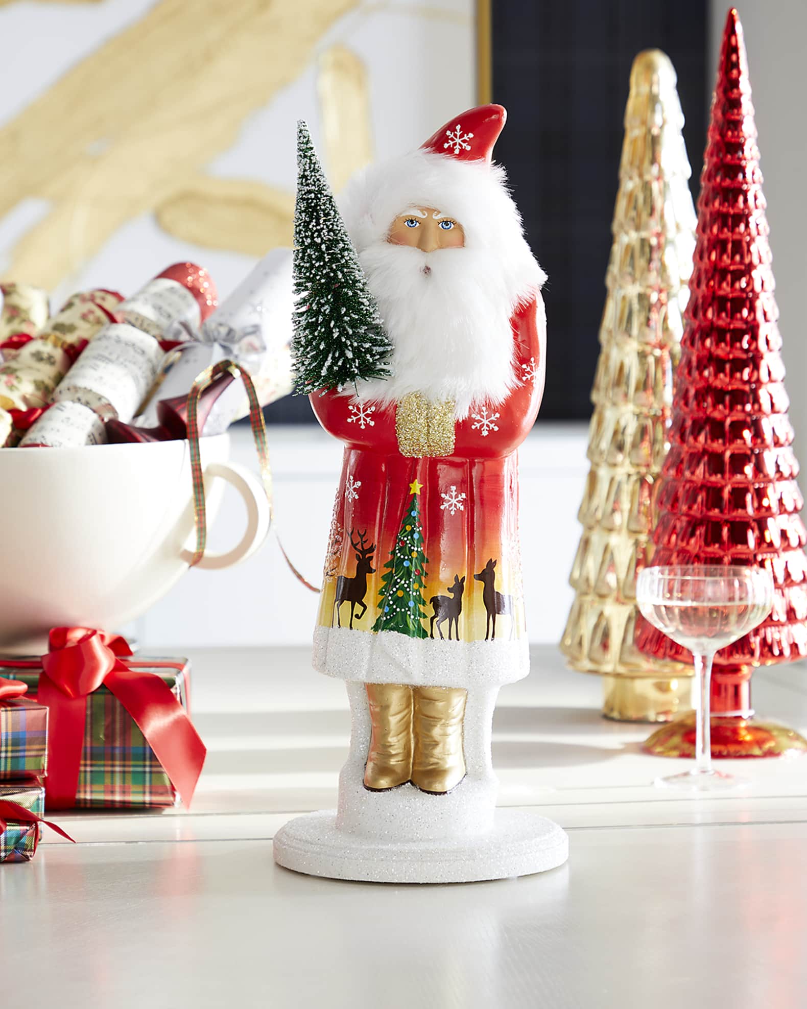 Neiman Marcus Ombre Orange Santa | Neiman Marcus