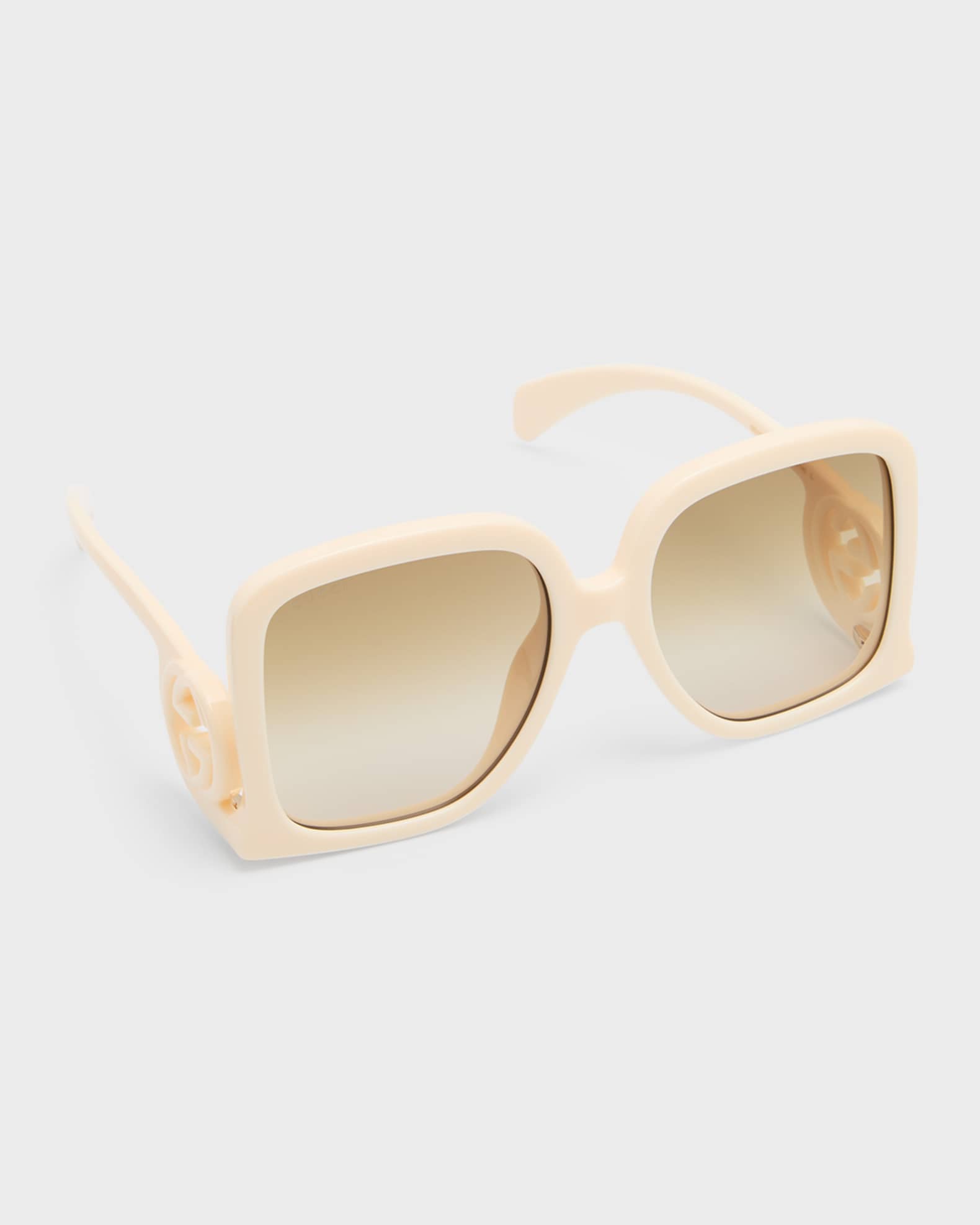 Gucci Gradient GG1326S Square Plastic Sunglasses | Neiman Marcus