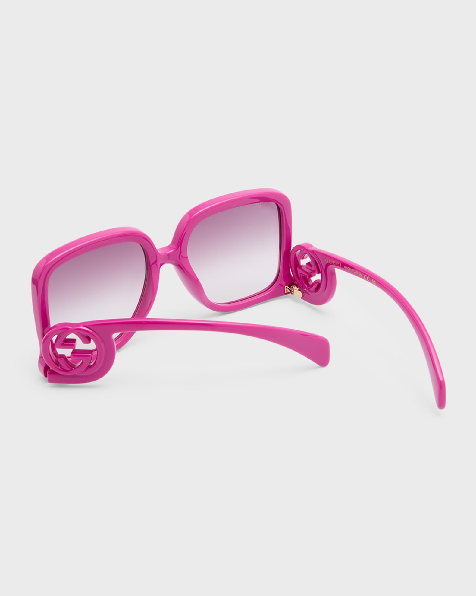 Gucci Gradient GG1326S Square Plastic Sunglasses | Neiman Marcus