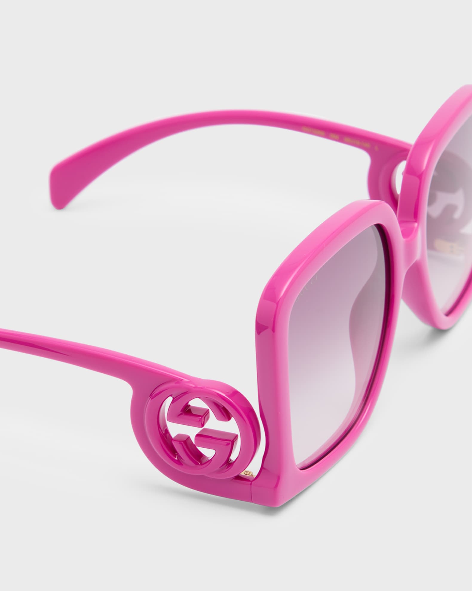 Gucci Gradient GG1326S Square Plastic Sunglasses | Neiman Marcus