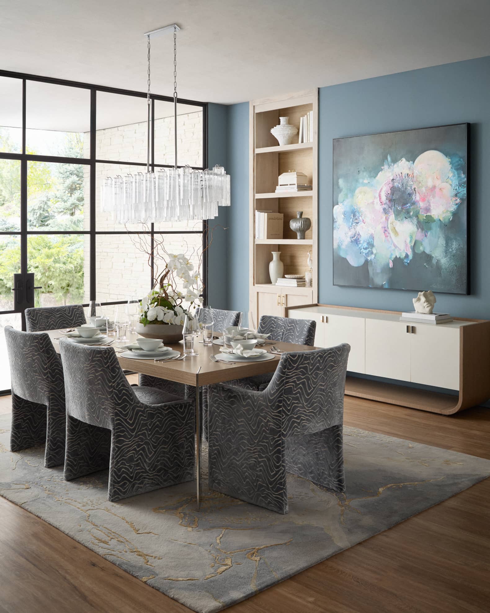 Bernhardt Modulum Dining Table with 2 Leaves | Neiman Marcus