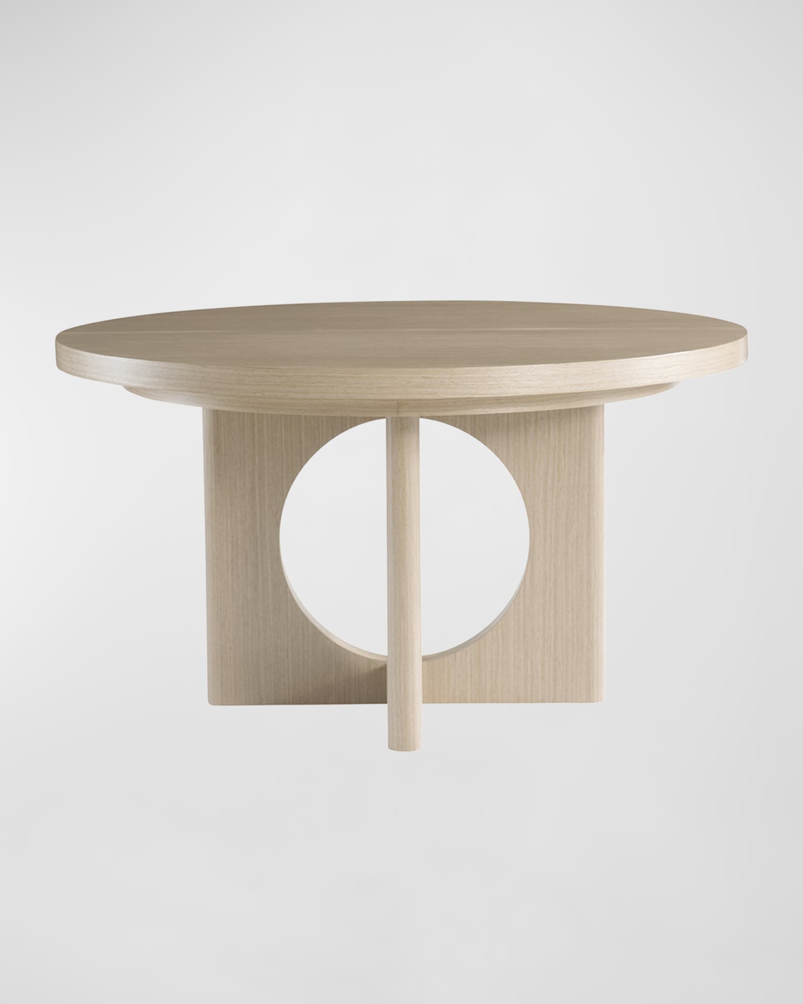 Bernhardt Modulum Round Dining Table with Leaf | Neiman Marcus