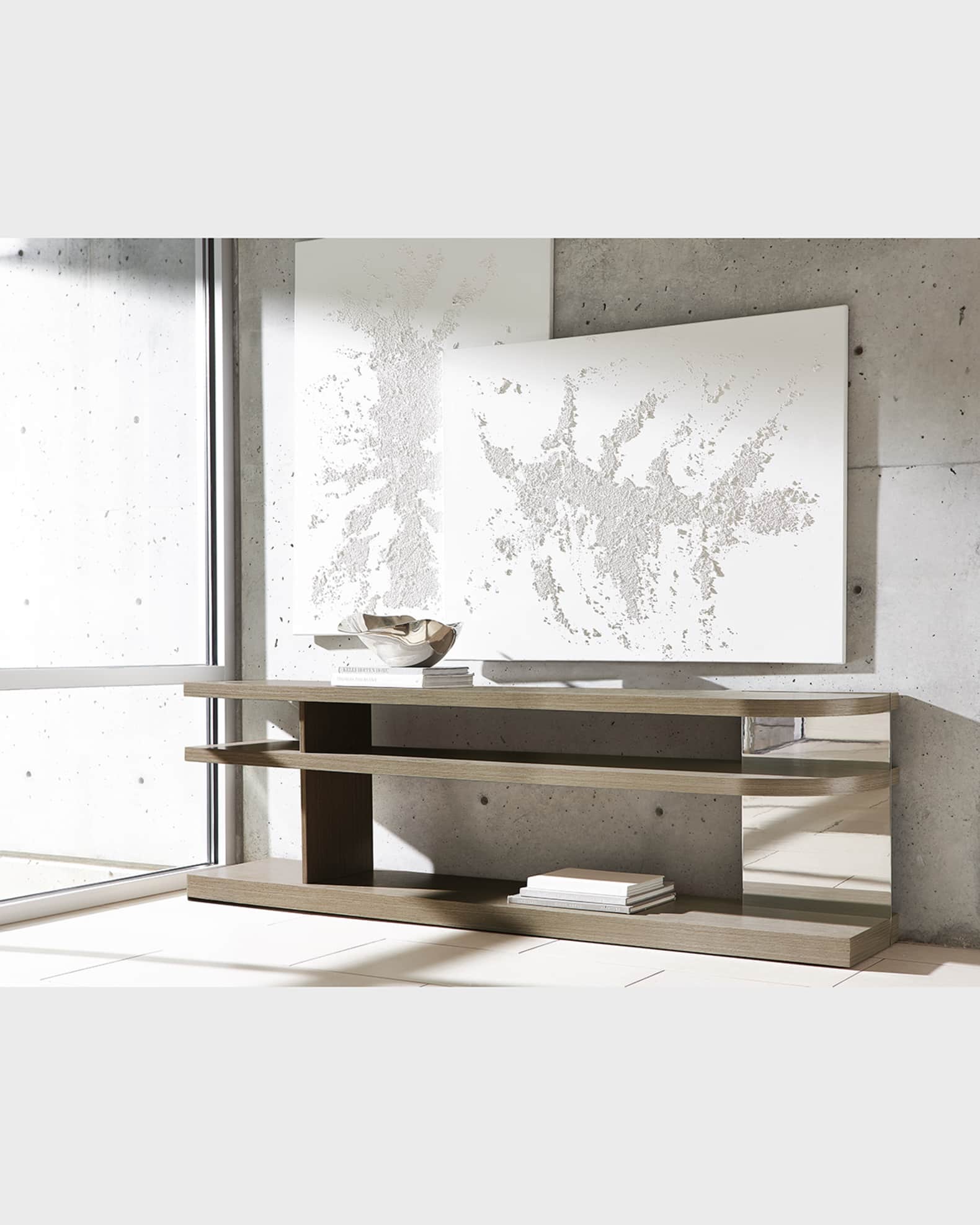 Bernhardt Modulum Open Console | Neiman Marcus
