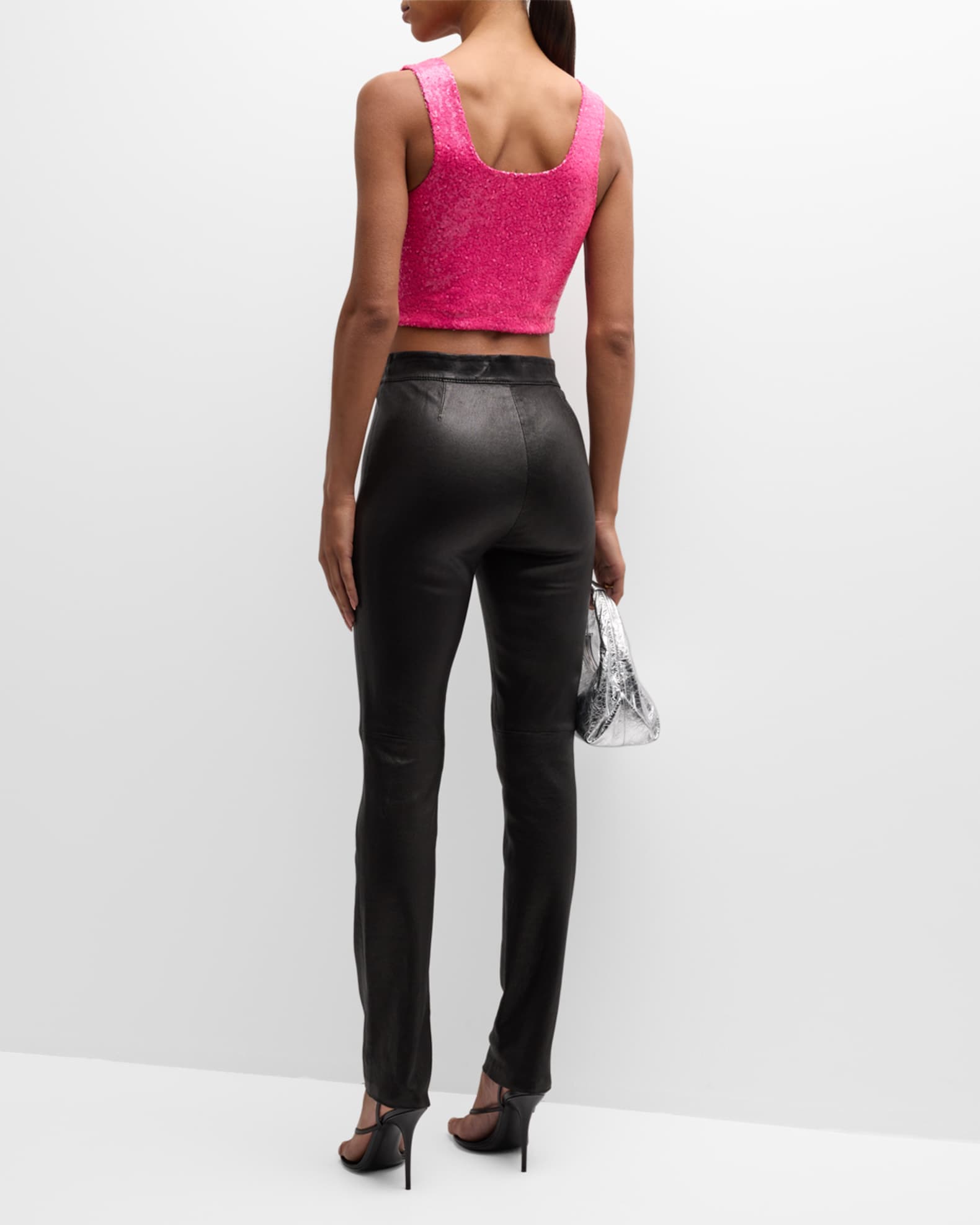 Commando Sequin Crop Top | Neiman Marcus