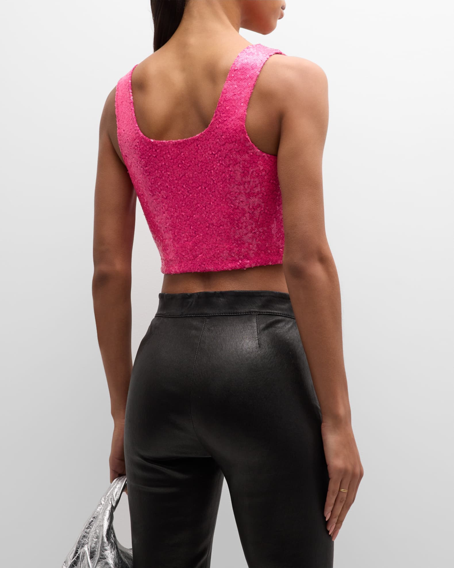 Commando Sequin Crop Top | Neiman Marcus