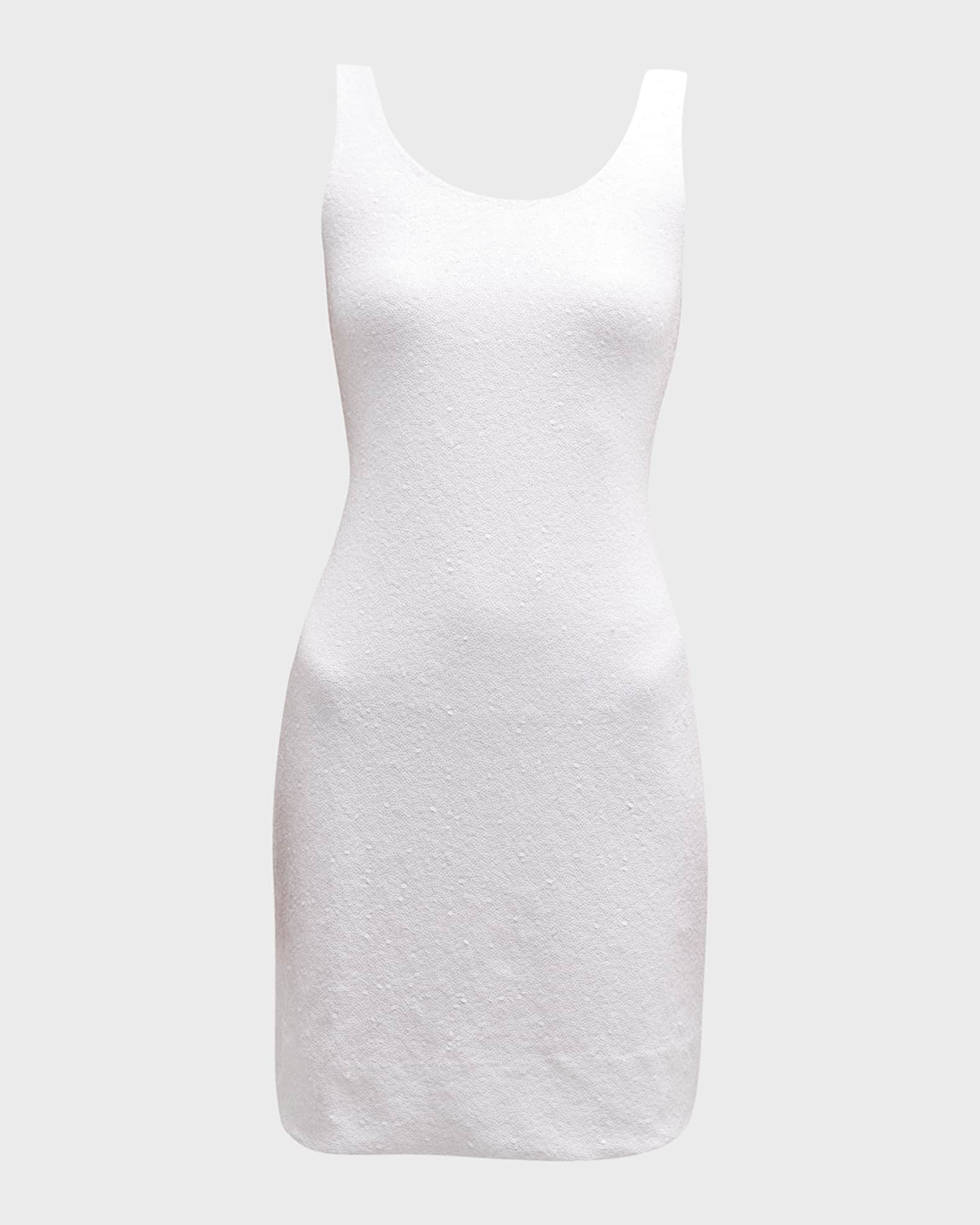 Commando Sequin Scoop-Neck Mini Tank Dress | Neiman Marcus
