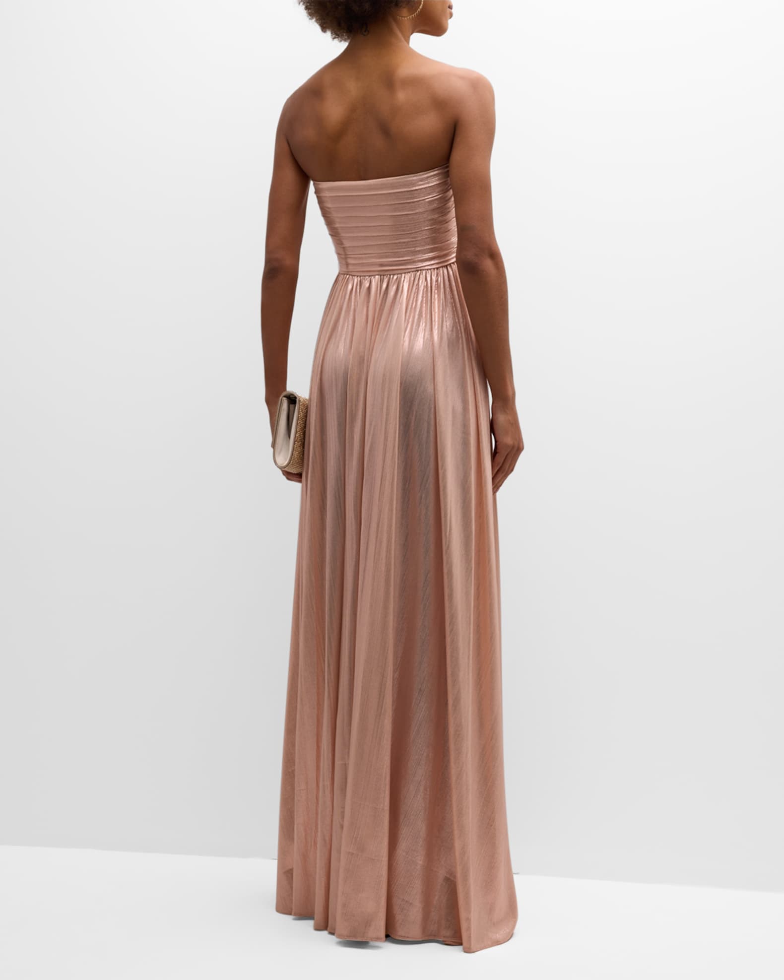 Retrofete Madeleine Long Strapless Sweetheart Dress | Neiman Marcus