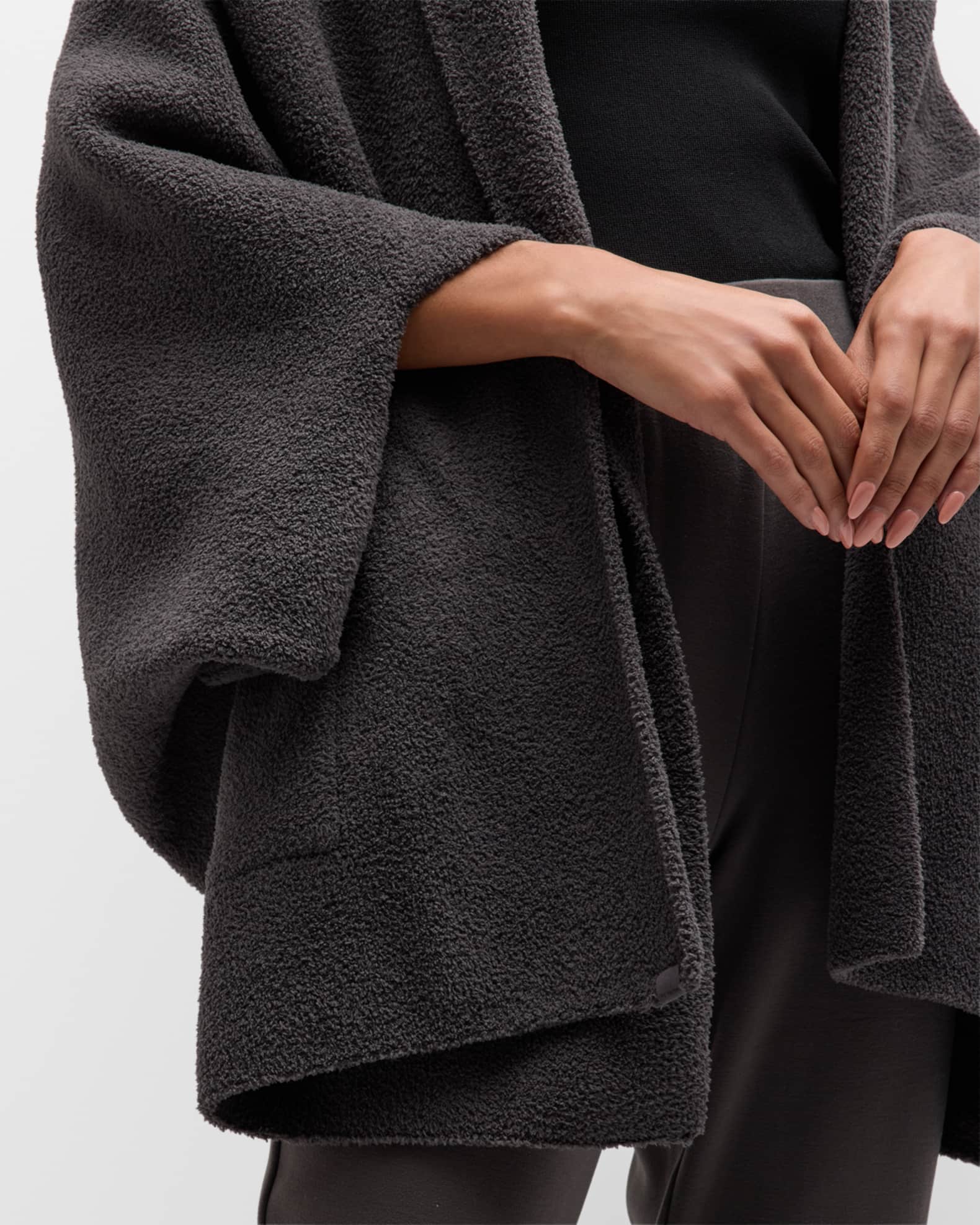 Barefoot Dreams CozyChic Blanket Wrap | Neiman Marcus