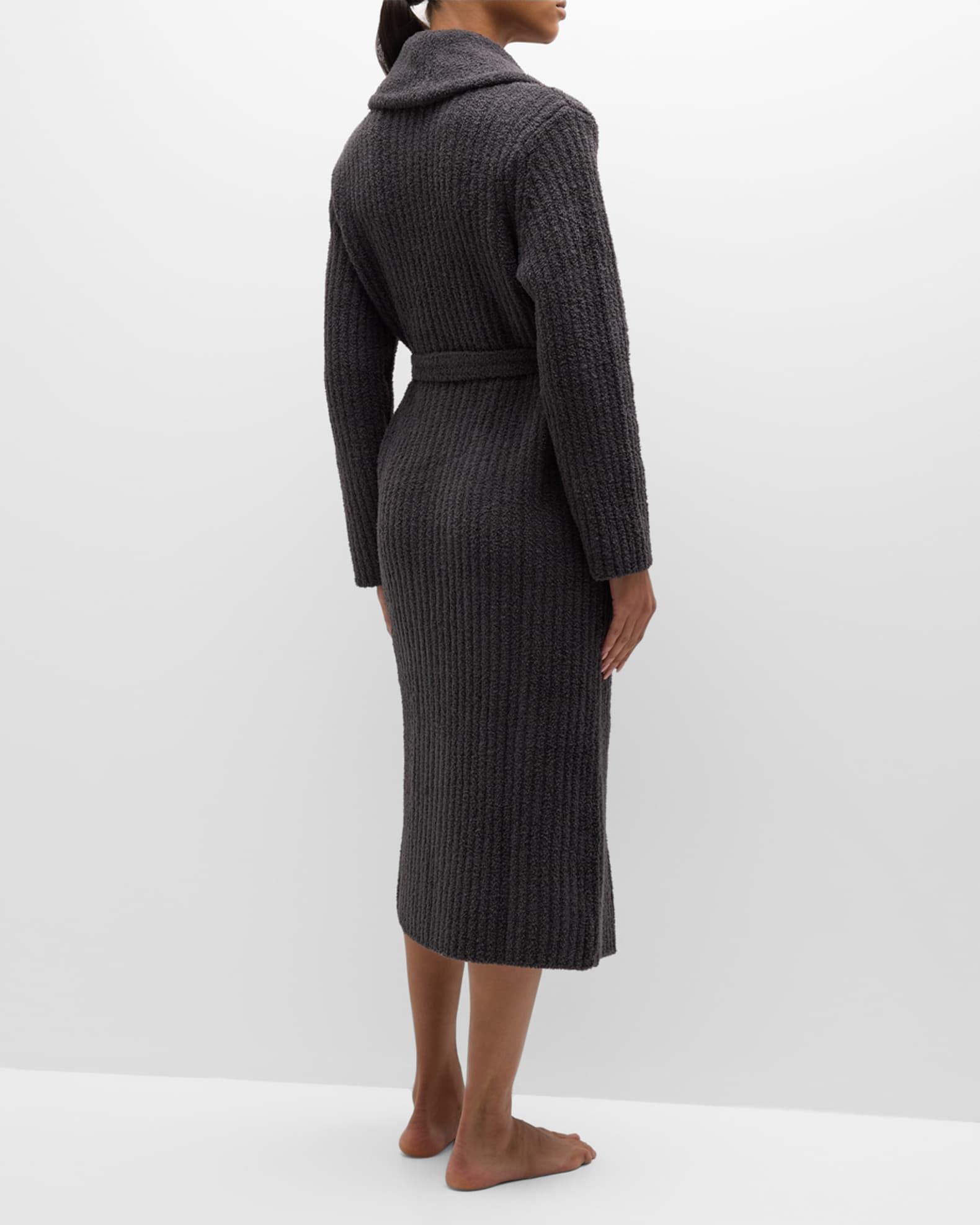 Barefoot Dreams Eco CozyChic Ribbed Robe | Neiman Marcus