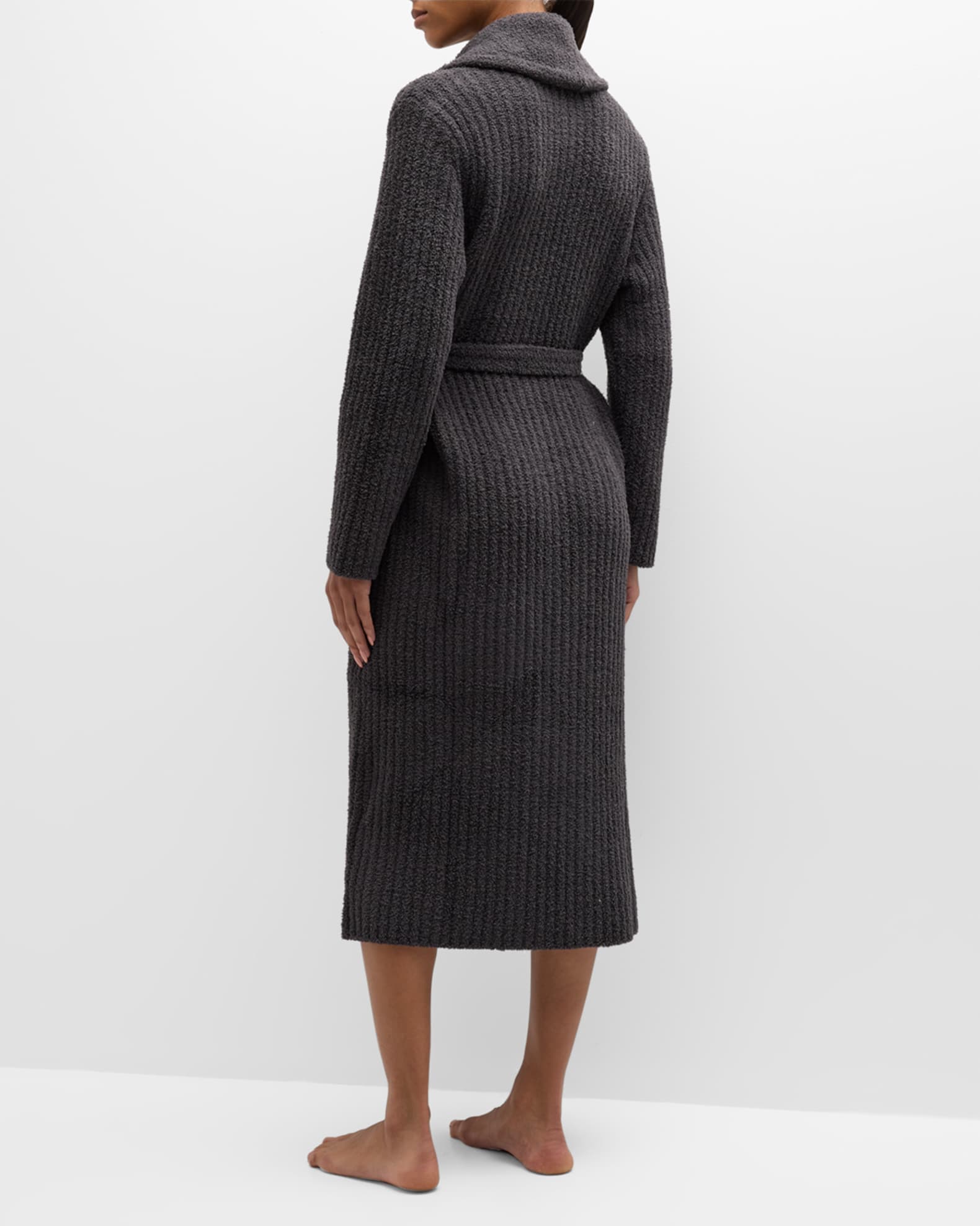 Barefoot Dreams Eco CozyChic Ribbed Robe | Neiman Marcus