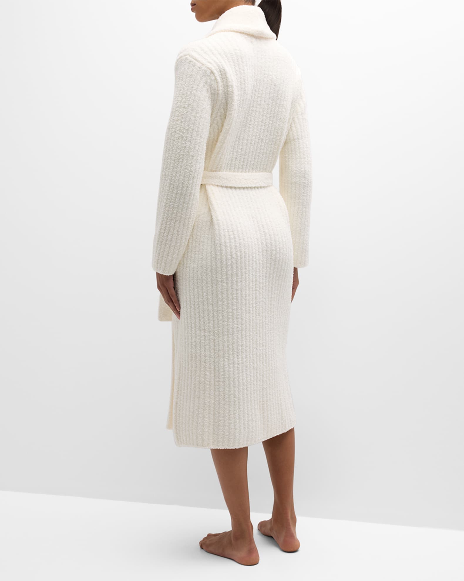 Barefoot Dreams Eco CozyChic Ribbed Robe | Neiman Marcus