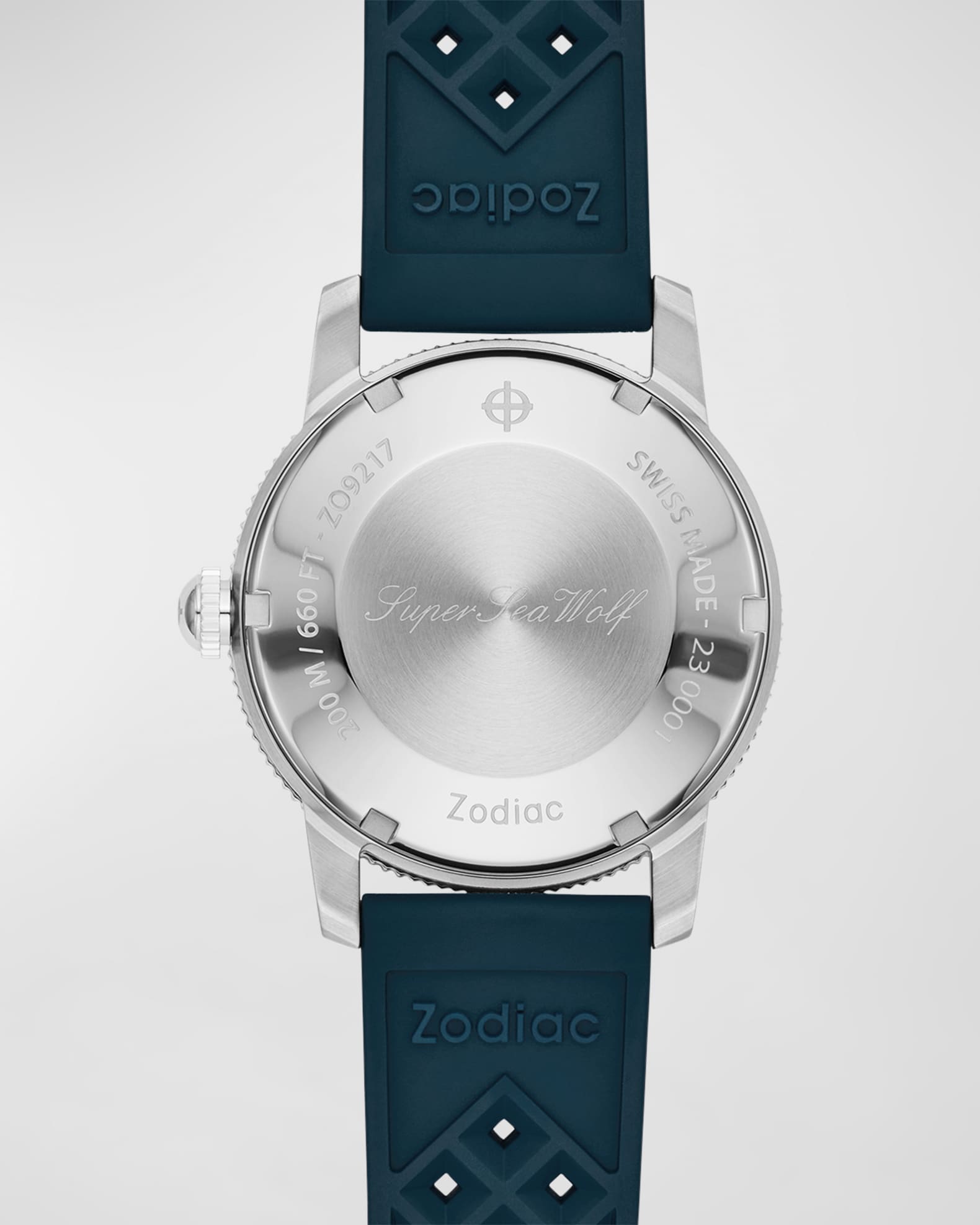 ZODIAC Men's Super Sea Wolf Rubber Strap Automatic Watch, 39mm | Neiman ...