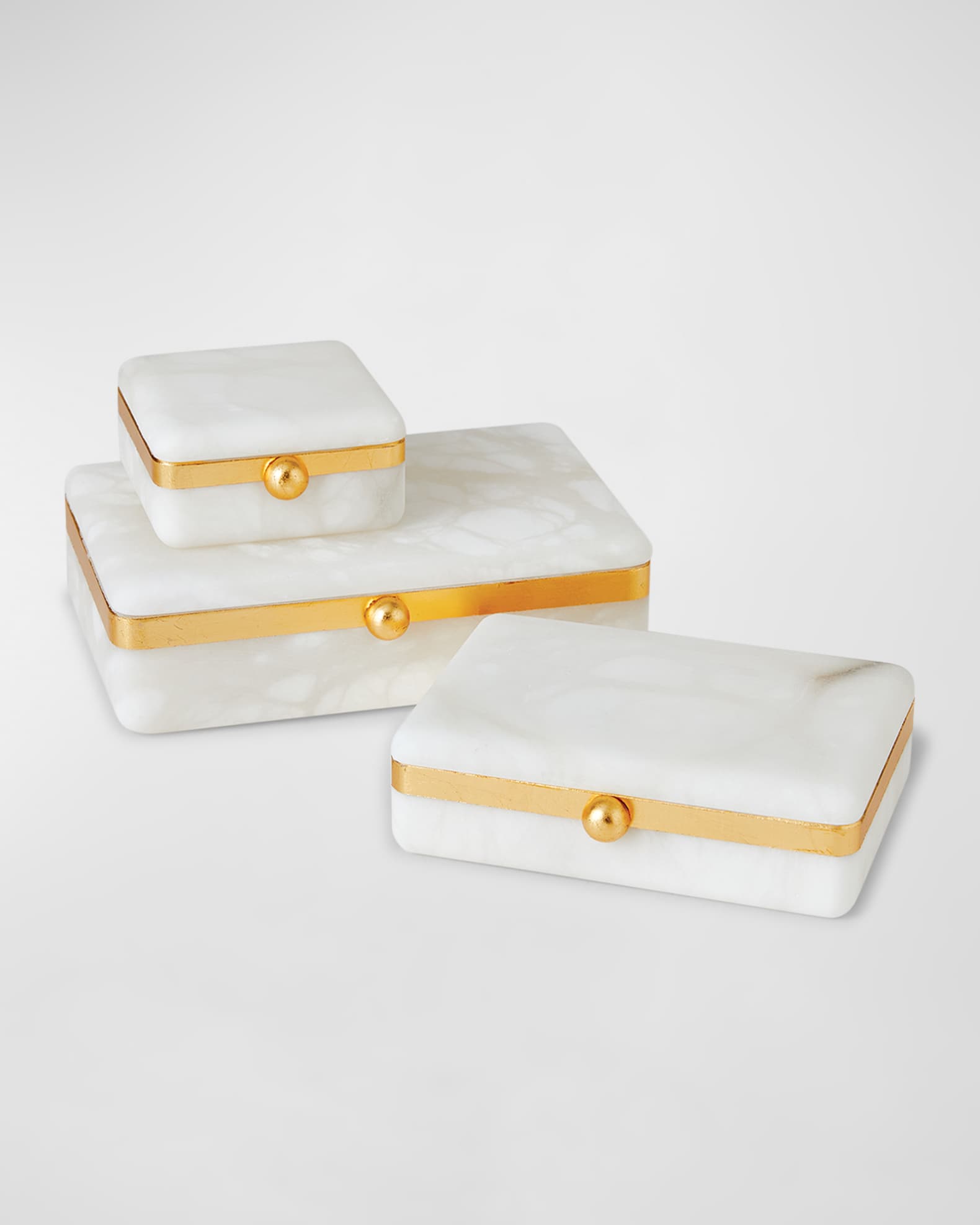 Gold Band Swivel Box Collection | Neiman Marcus
